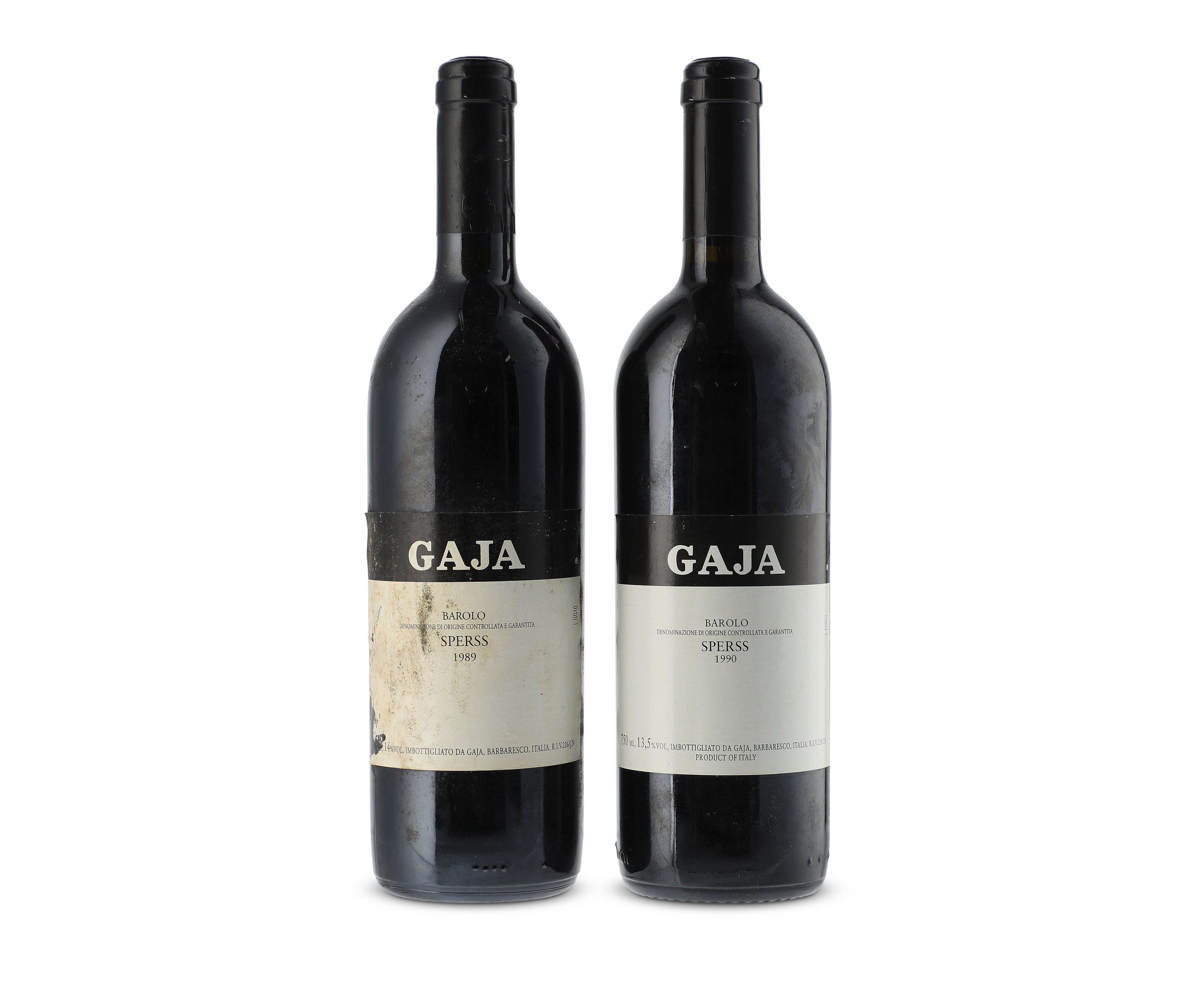 Gaja, Barolo, Sperss 'Vertical' | 1989 - 1990, Gaja, Barolo, Sperss1989 ...