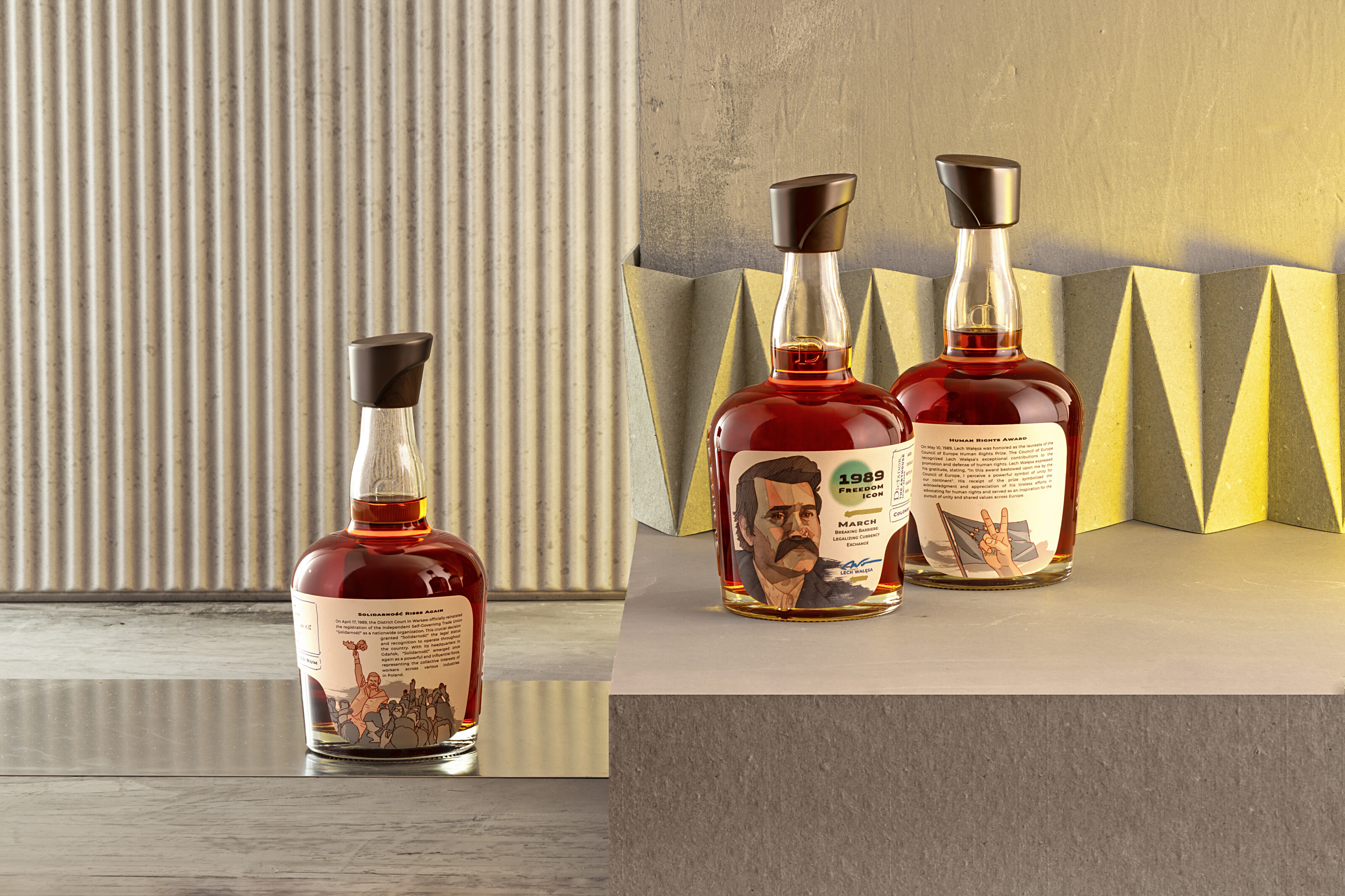 Dictador Rum, 1989 Freedom Icon: The Lech Wałęsa Collection, Dictador Rum, Freedom Icon. The ...