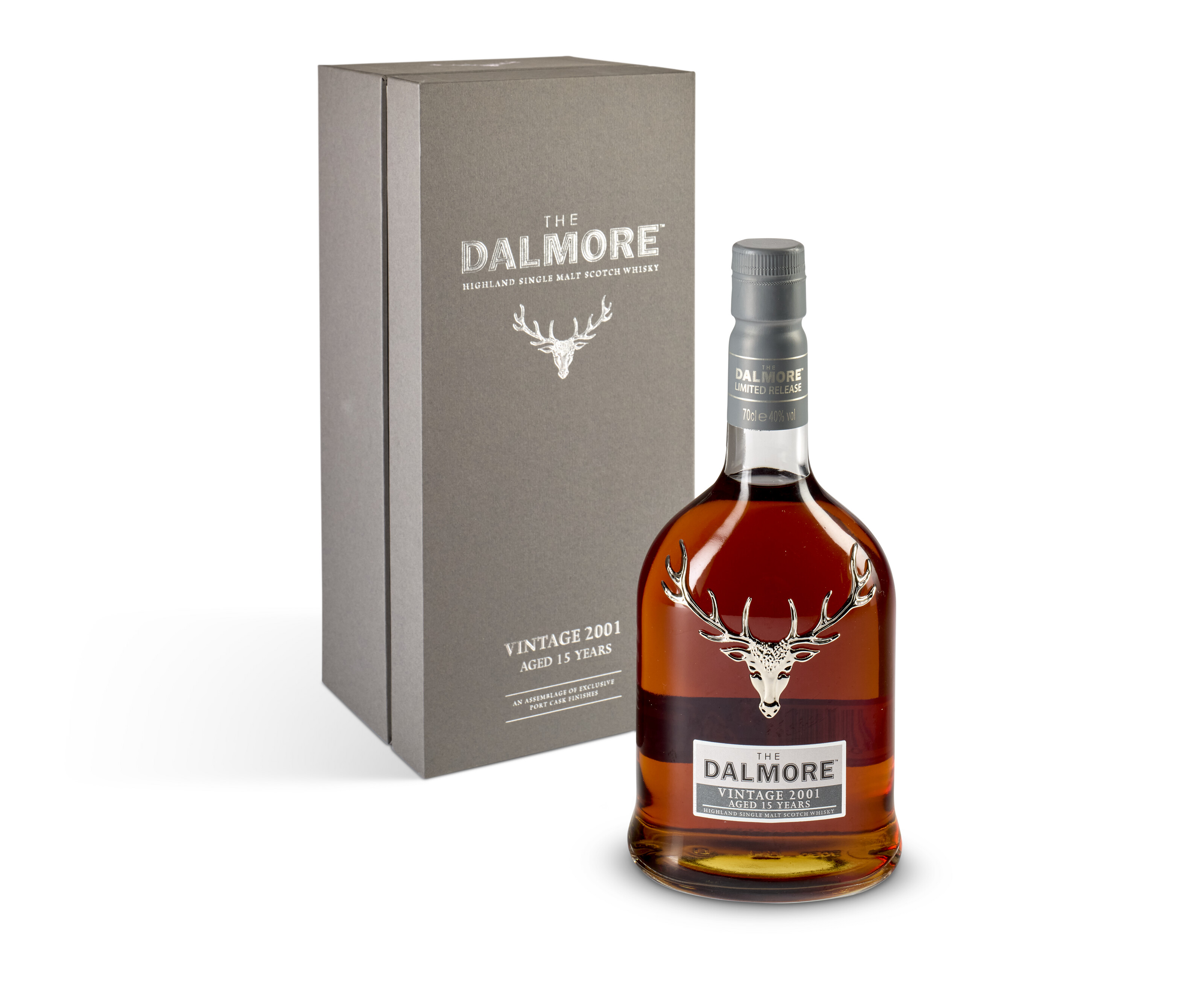 The Dalmore Vintage 2001 15 Year Old, In presentation cases. 40% ...