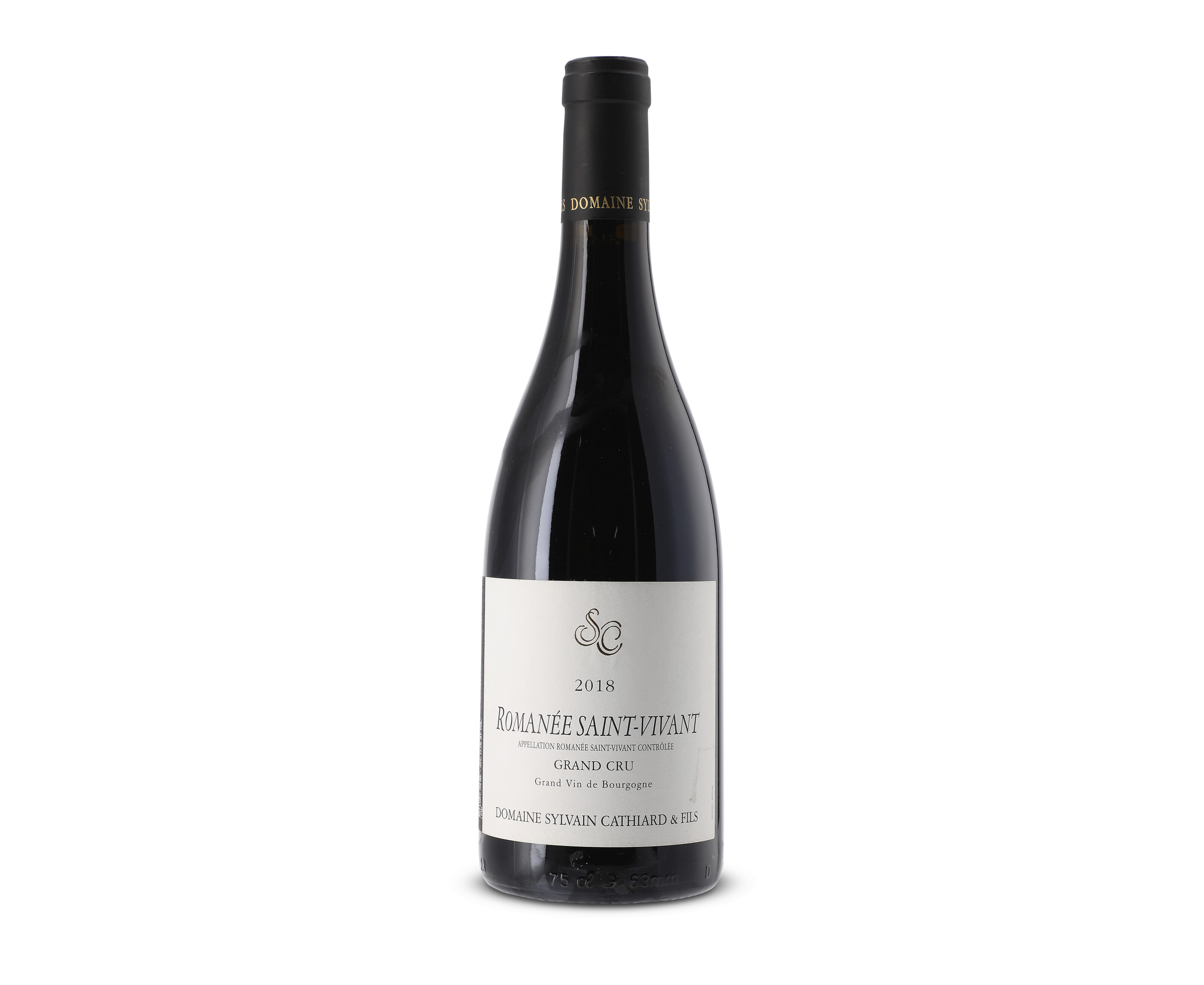 Domaine Sylvain Cathiard, Romanée-Saint-Vivant 2018, Côte de Nuits, Grand Cru Slightly bin ...