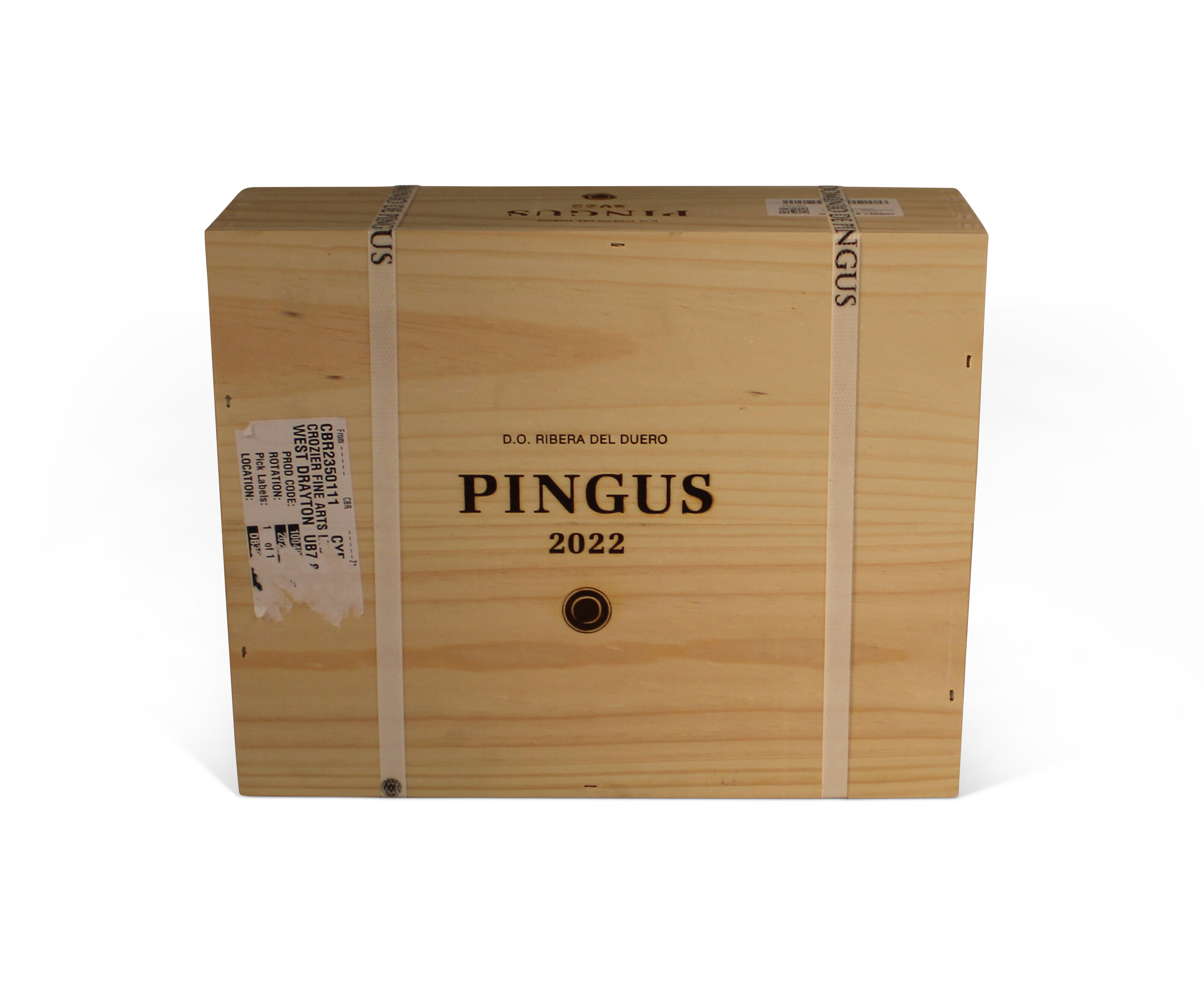 Dominio de Pingus, Pingus 2022, Ribera del Duero In a banded OWC ...