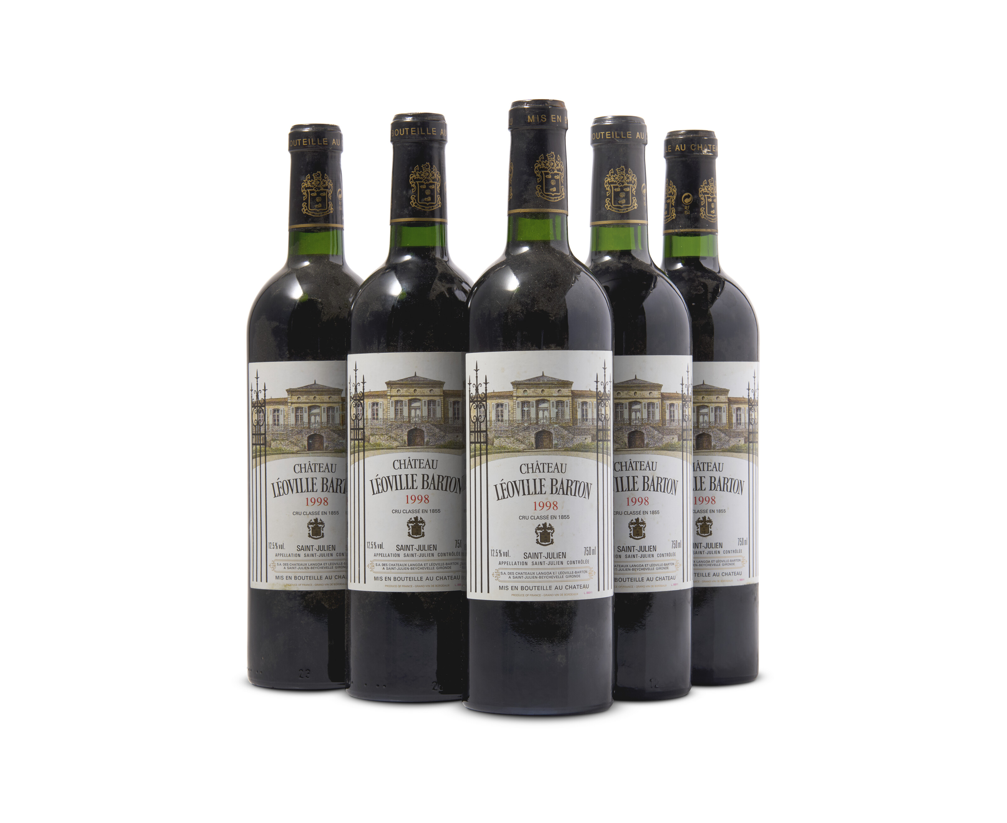 Château Léoville Barton 1998, Saint-Julien, 2ème Cru ClasséSlightly bin ...