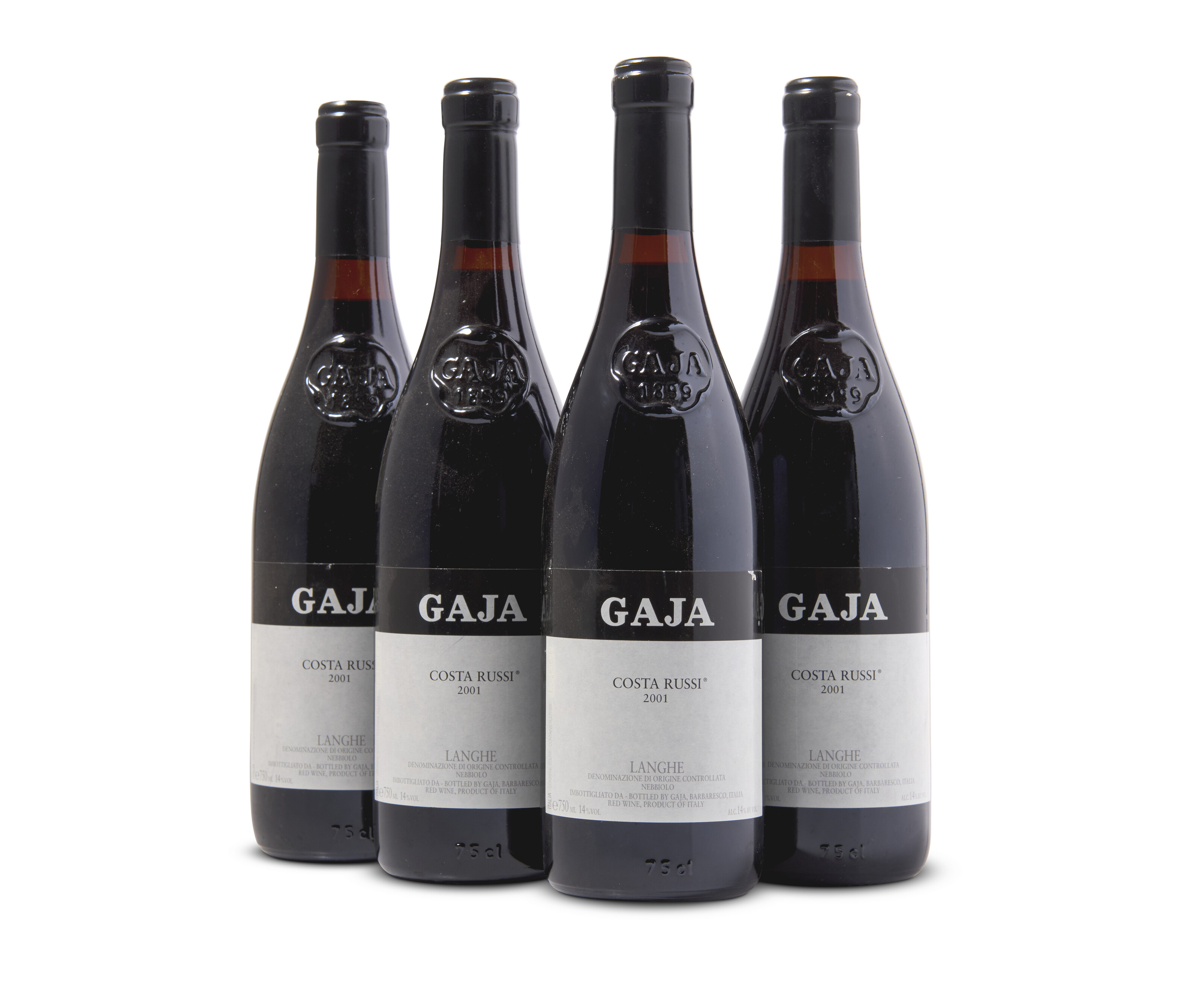 Mixed Costa Russi 2001-2004, Gaja, Barbaresco, Costa Russi 2001Scuffed ...