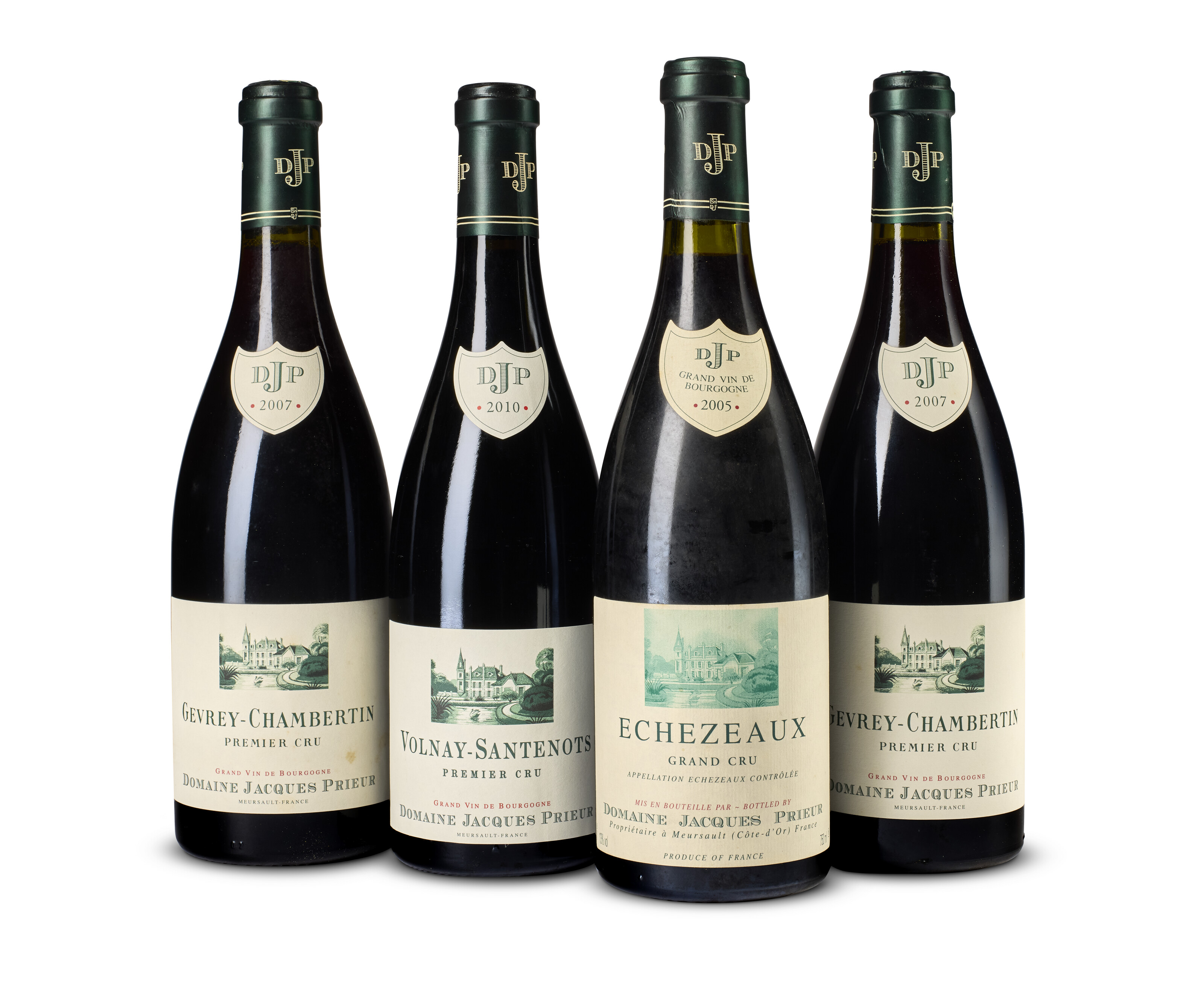 Mixed Jacques Prieur 2005-2010, Domaine Jacques Prieur, Echézeaux ...
