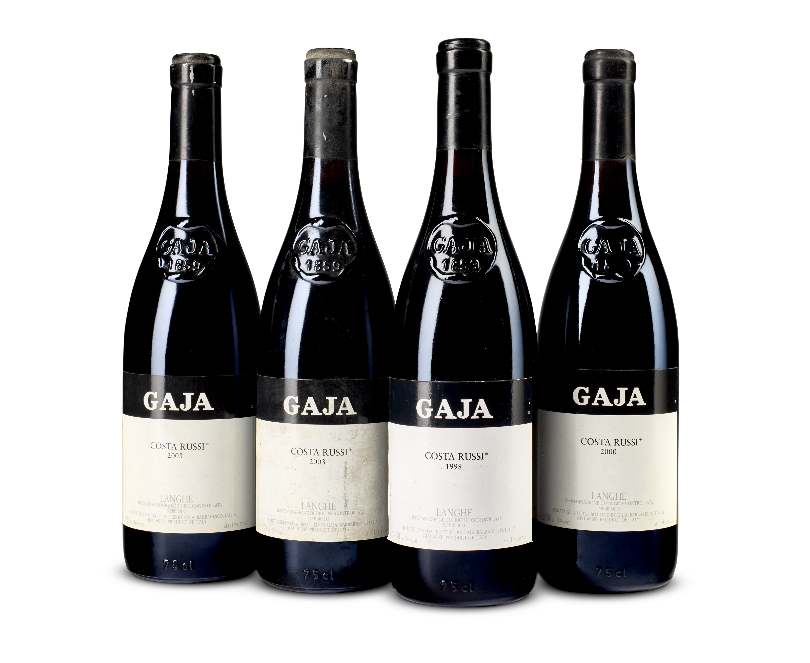 Mixed Gaja Costa Russi 1998-2003, Gaja, Barbaresco, Costa Russi ...