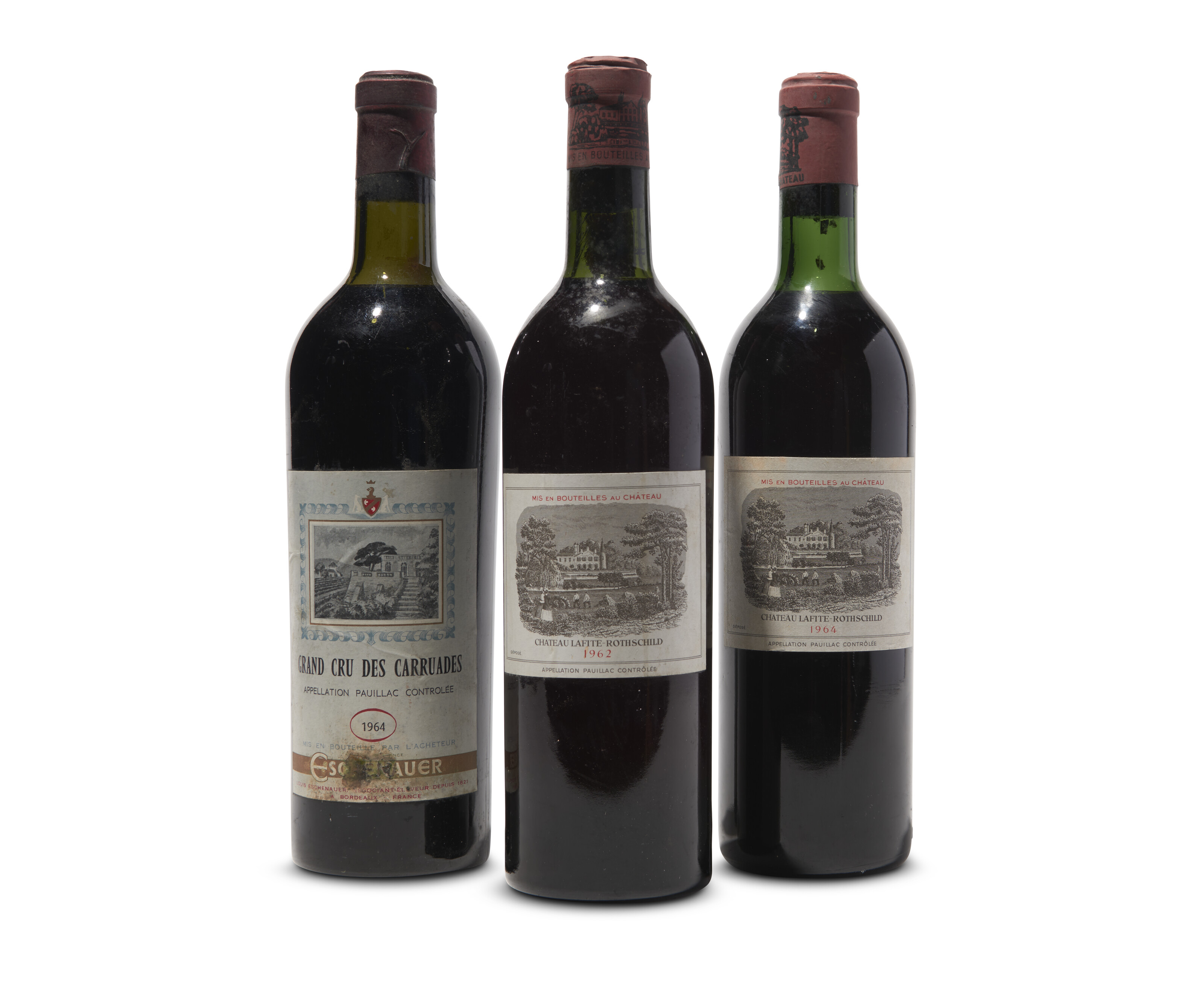 Mixed Lafite-Rothschild 1962-1964, Château Lafite-Rothschild ...