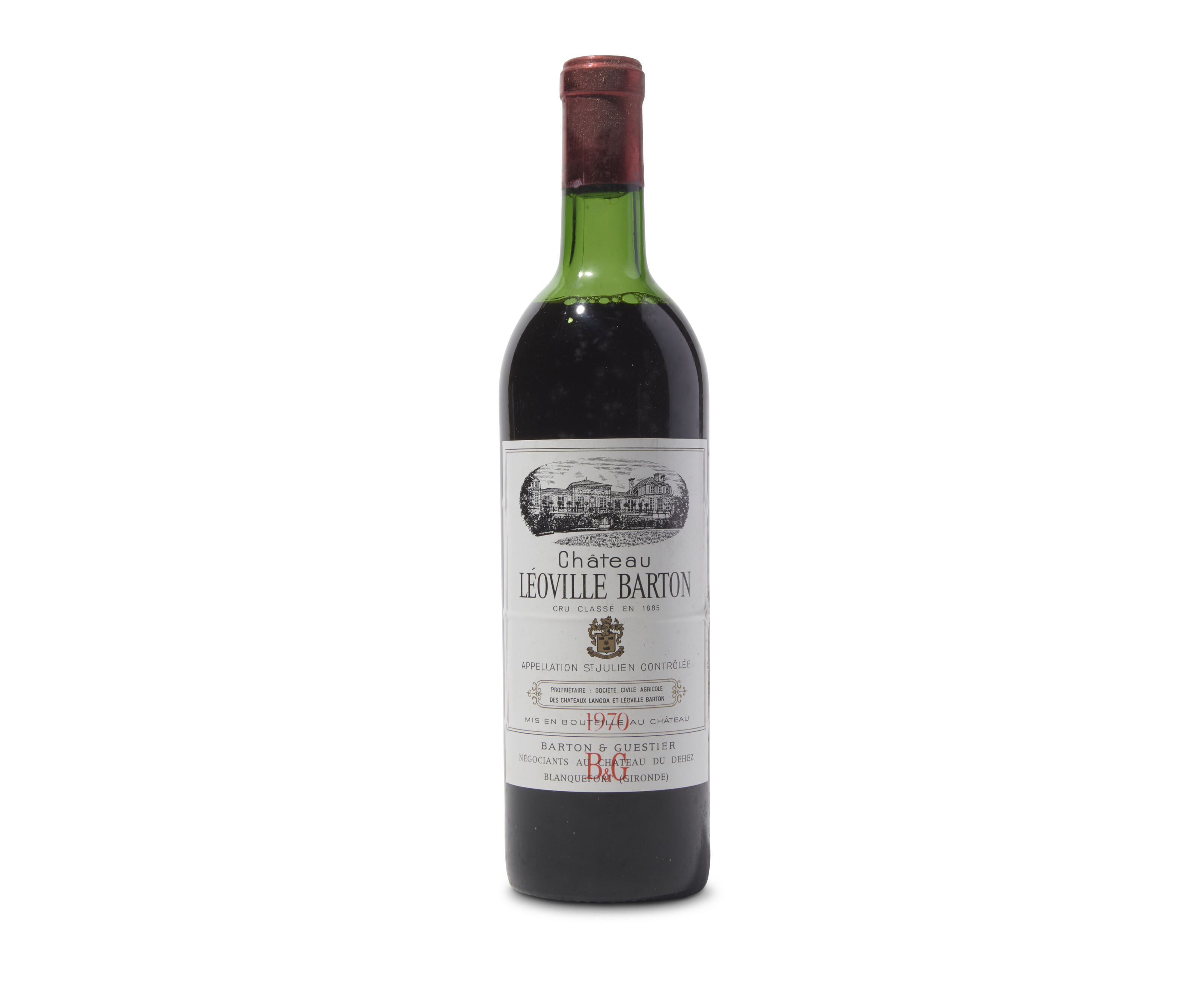 Château Léoville Barton 1970, Saint-Julien, 2ème Cru ClasséIn original ...