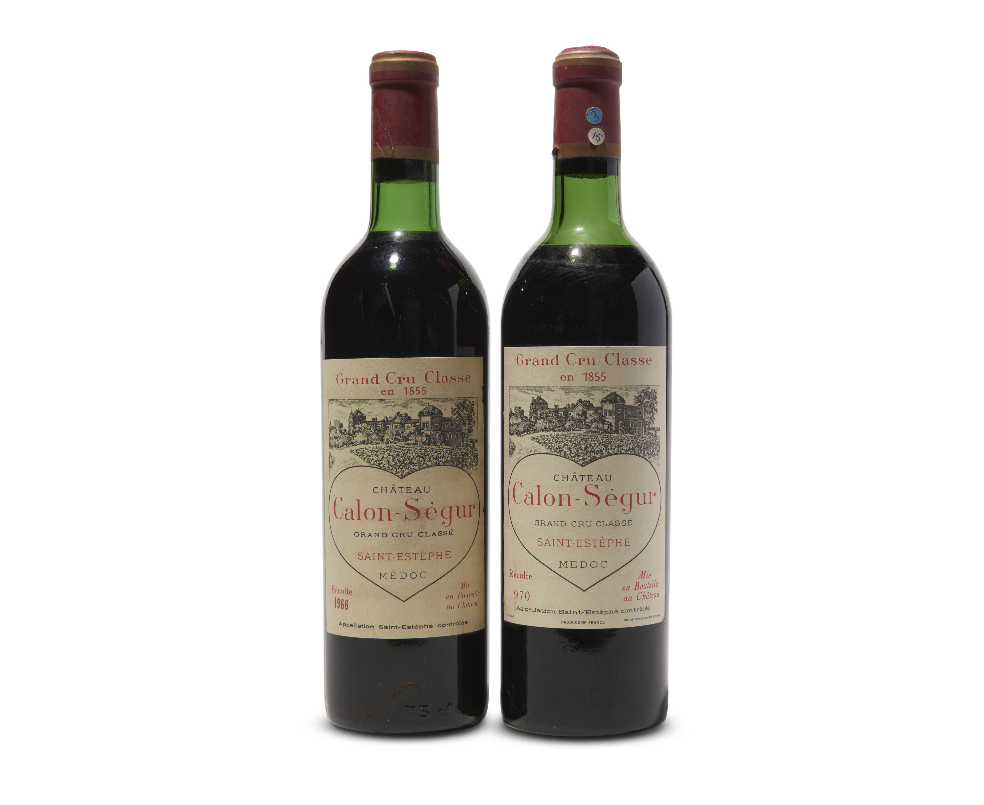 Château Calon-Ségur 1966, Saint-Estéphe, 3ème cru classéScuffed ...