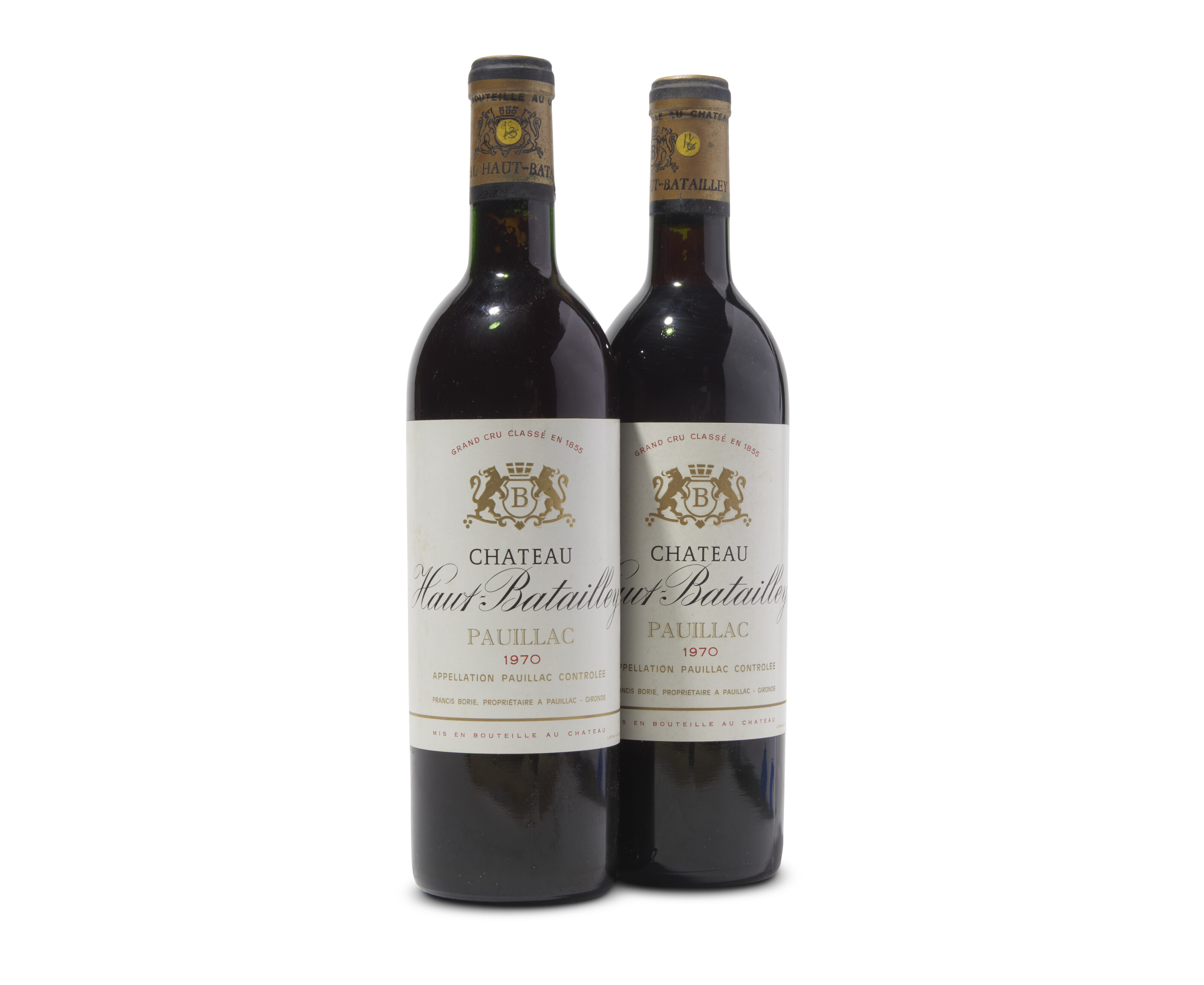 Château Haut-Batailley 1970, Pauillac, 5ème Cru ClasséOne slightly ...