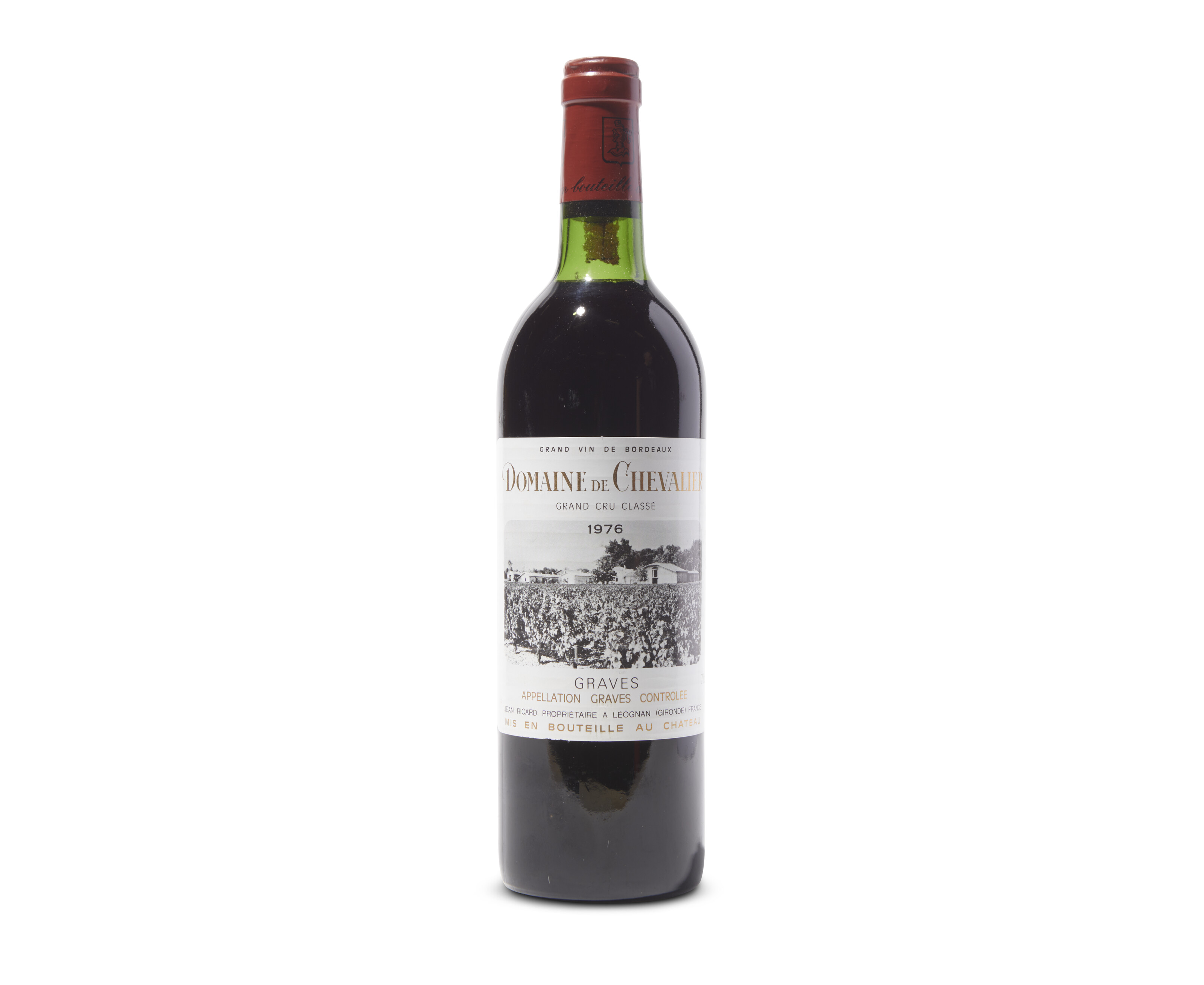 Domaine de Chevalier, Rouge 1976, Pessac-Leognan, Cru ClasséIn original ...