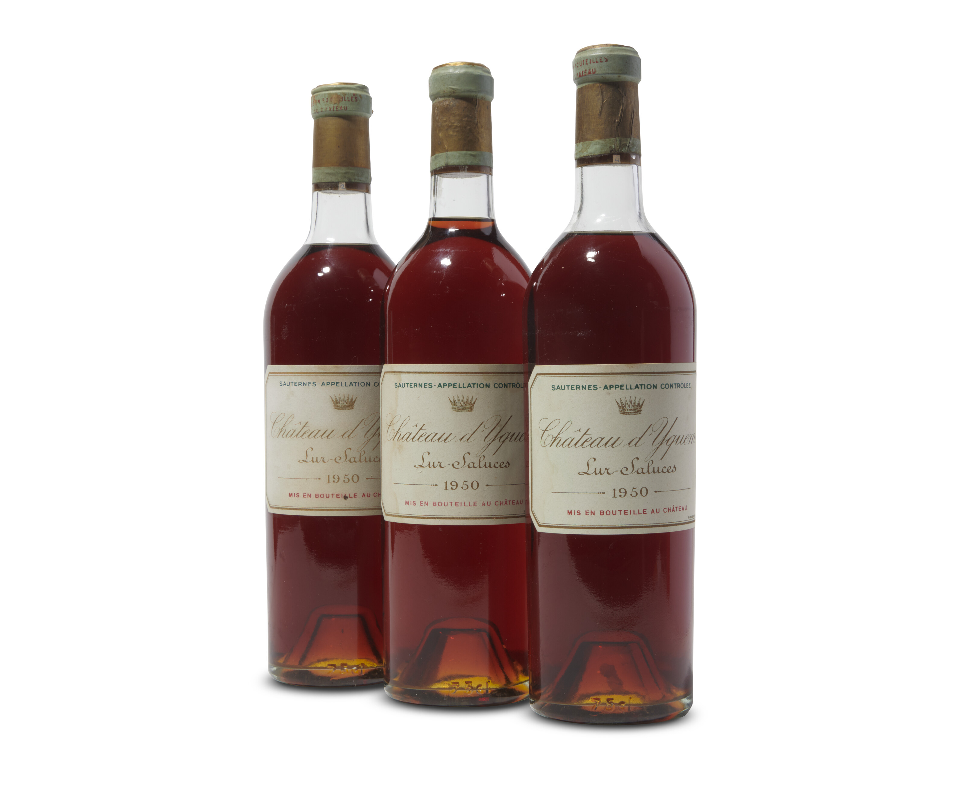 Château d'Yquem 1950, Sauternes, 1er grand cru classéVintage branded ...