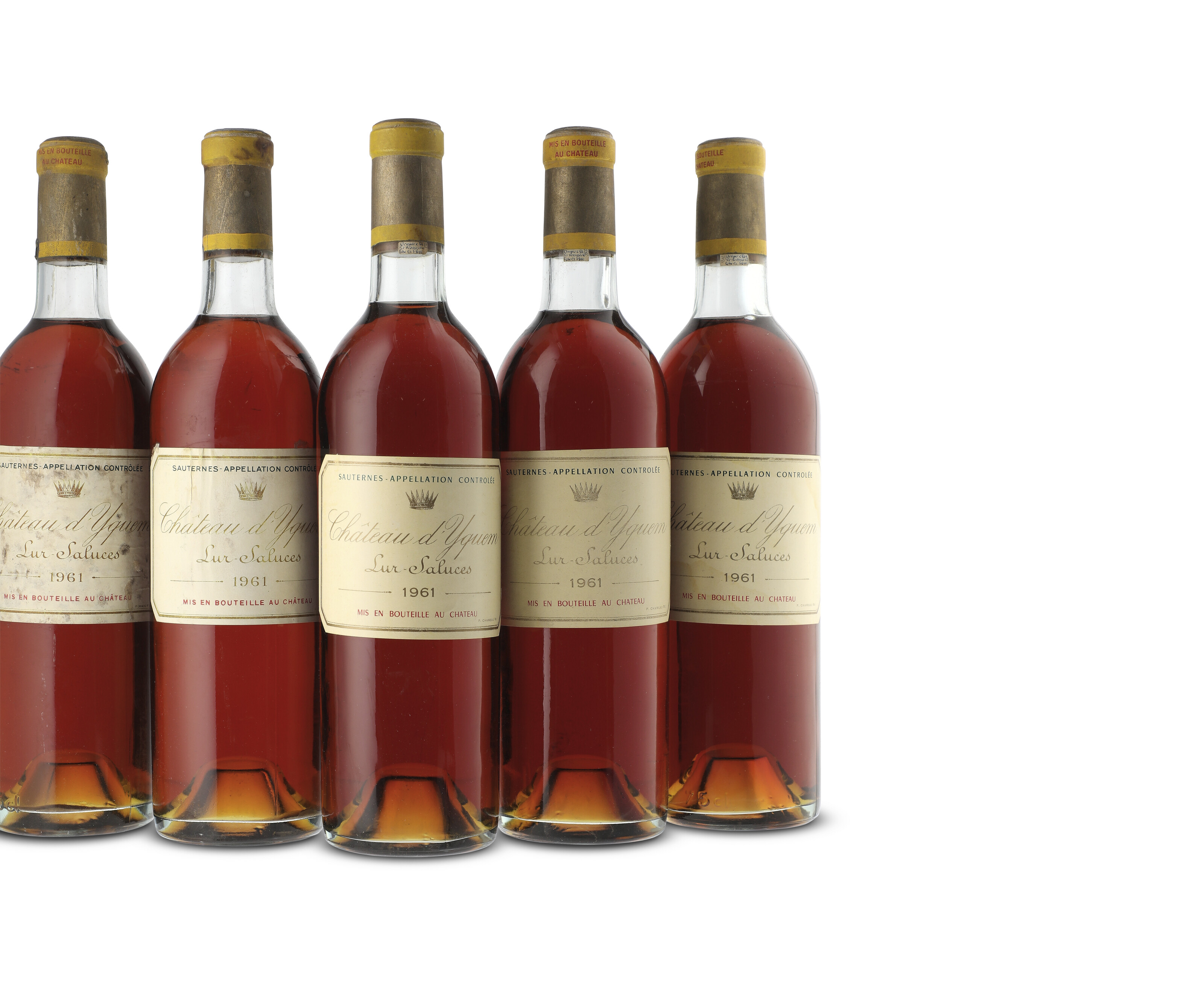 Château d'Yquem 1961, Sauternes, 1er grand cru classéCorroded vintage ...