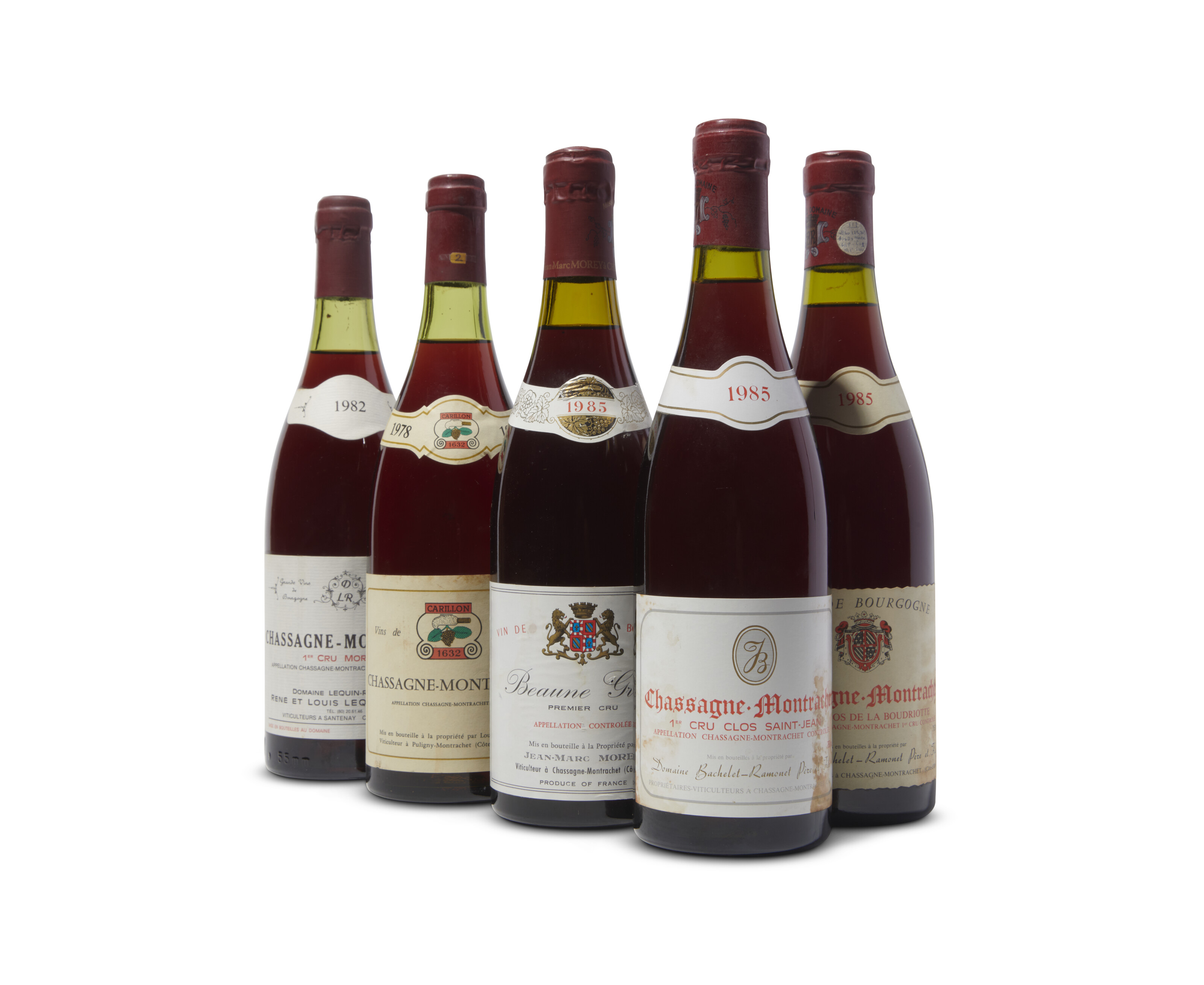 Mixed Burgundy 1978-1985, Louis Carillon, Chassagne Montrachet ...