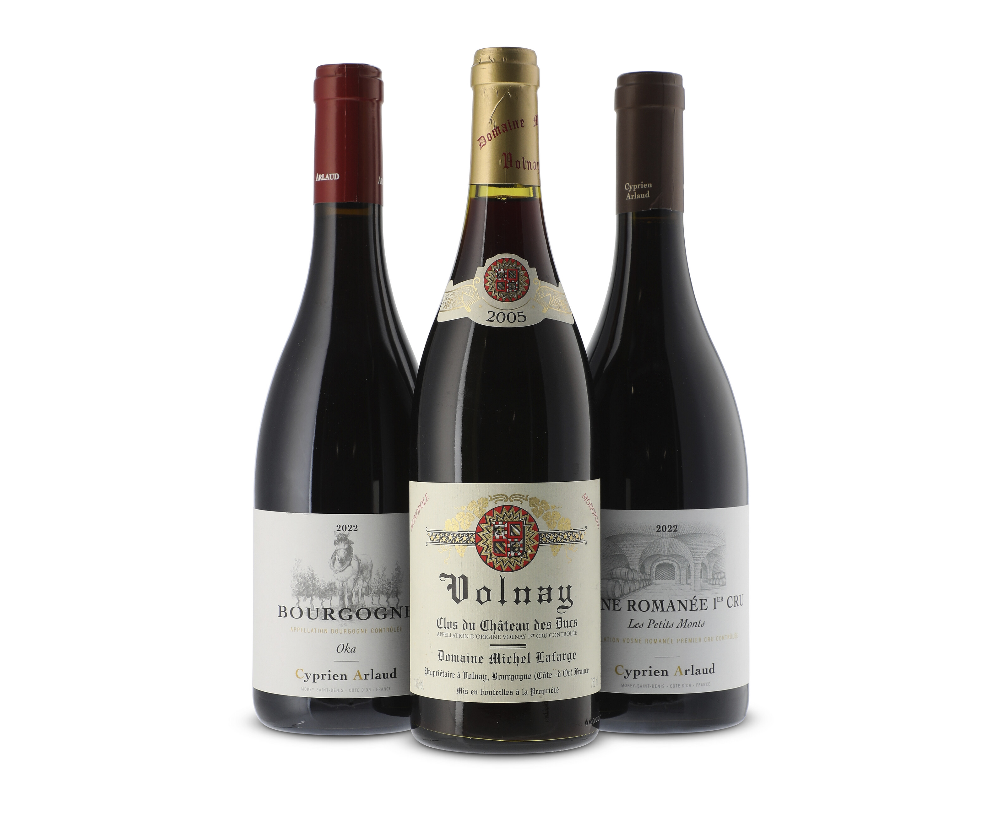 Mixed Lot | Burgundy | 2005 - 2022, Cyprien Arlaud, Vosne-Romanée Les ...