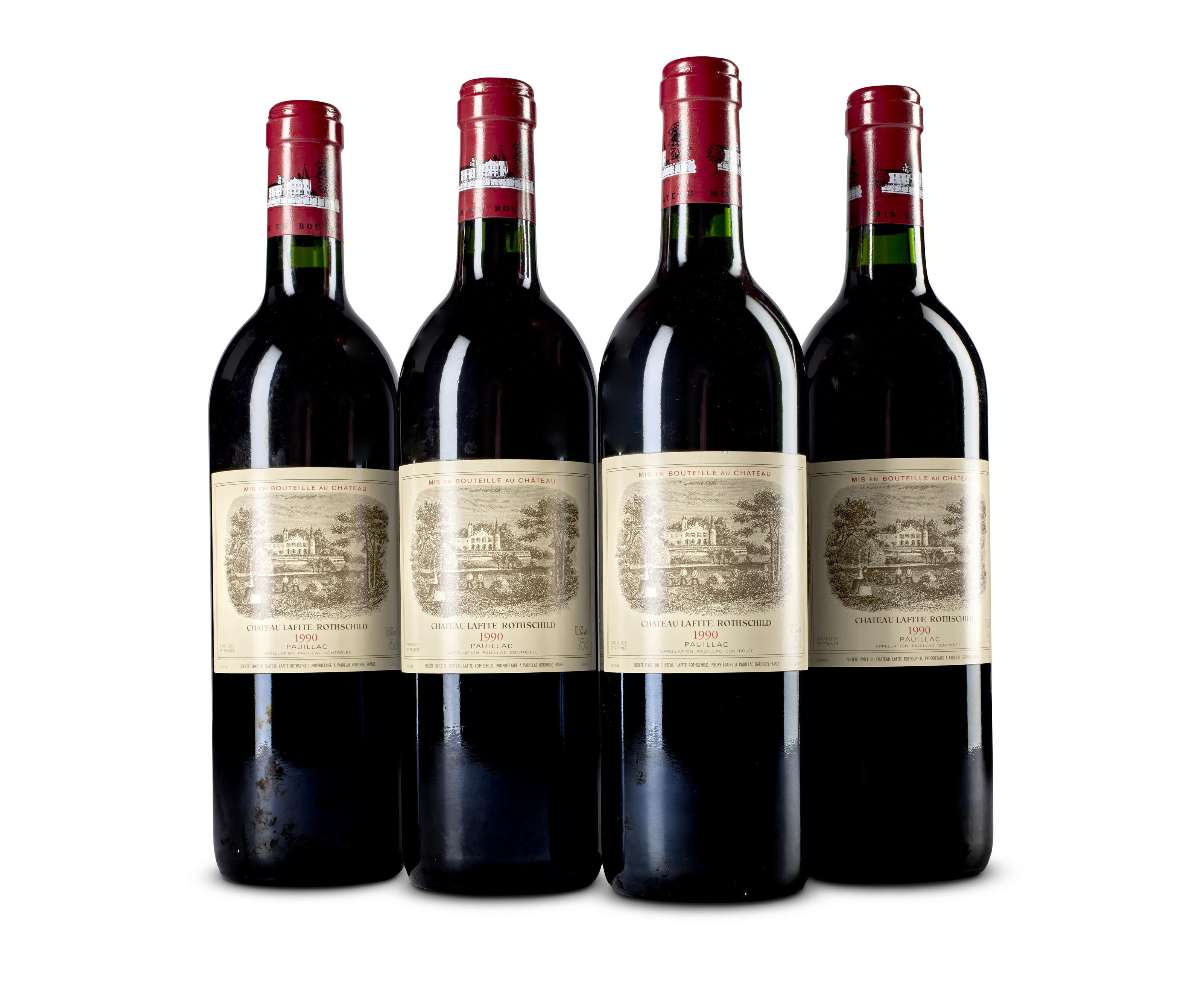 Château Lafite Rothschild 1990, Pauillac, 1er Cru ClasséIn original wooden case. Original ...