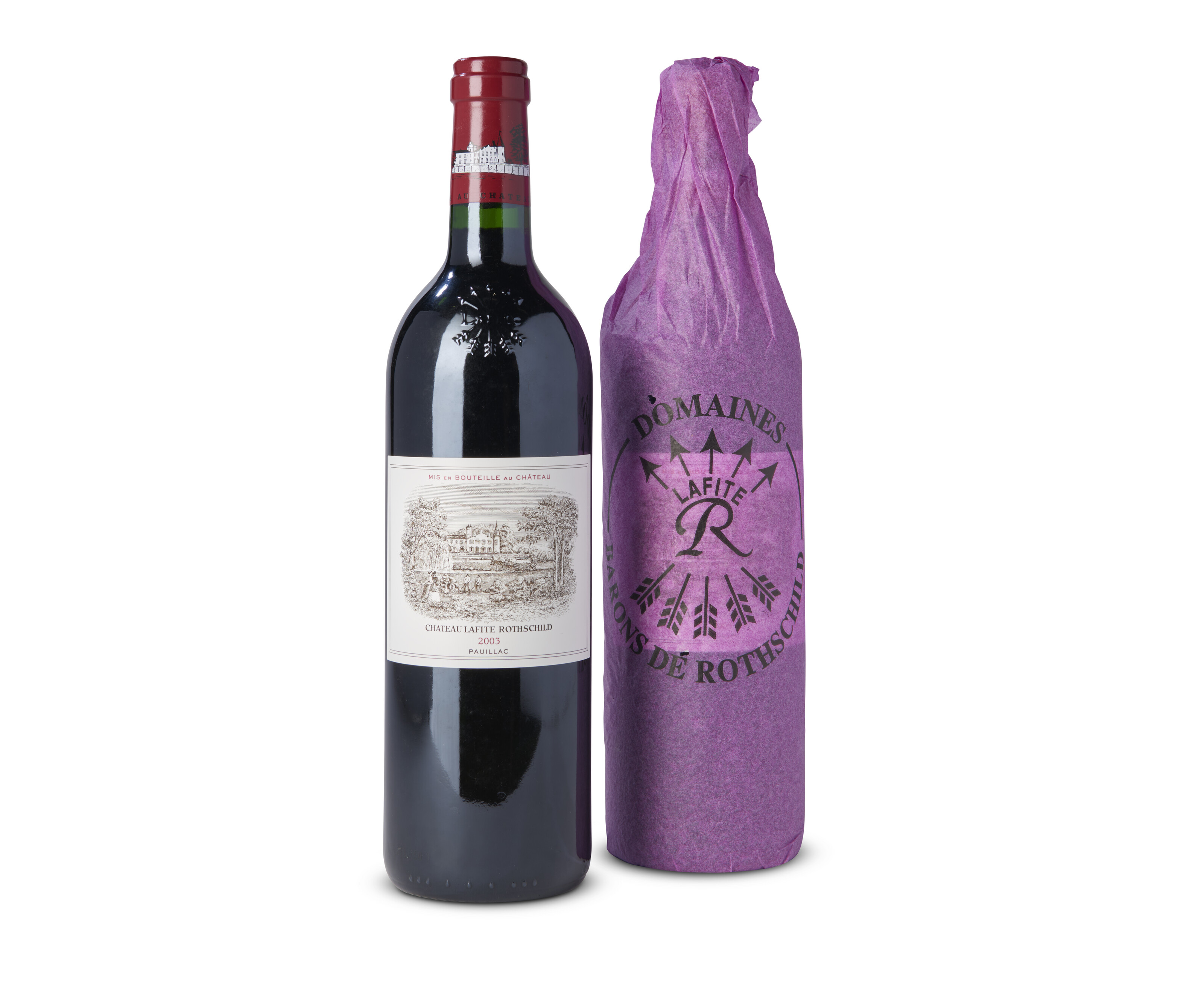 Château Lafite Rothschild 2003, Pauillac, 1er Cru ClasséIn six-bottle original wooden cases ...