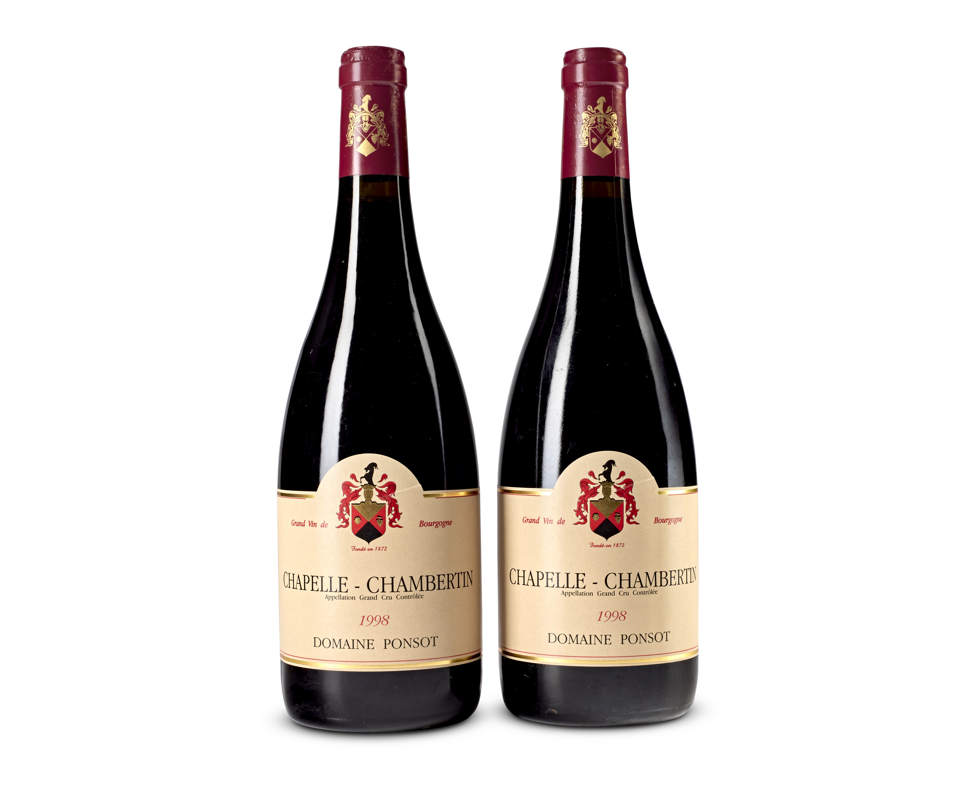 Domaine Ponsot, Chapelle-Chambertin 1998, Côte de Nuits, Grand CruExcellent appearance. Levels ...