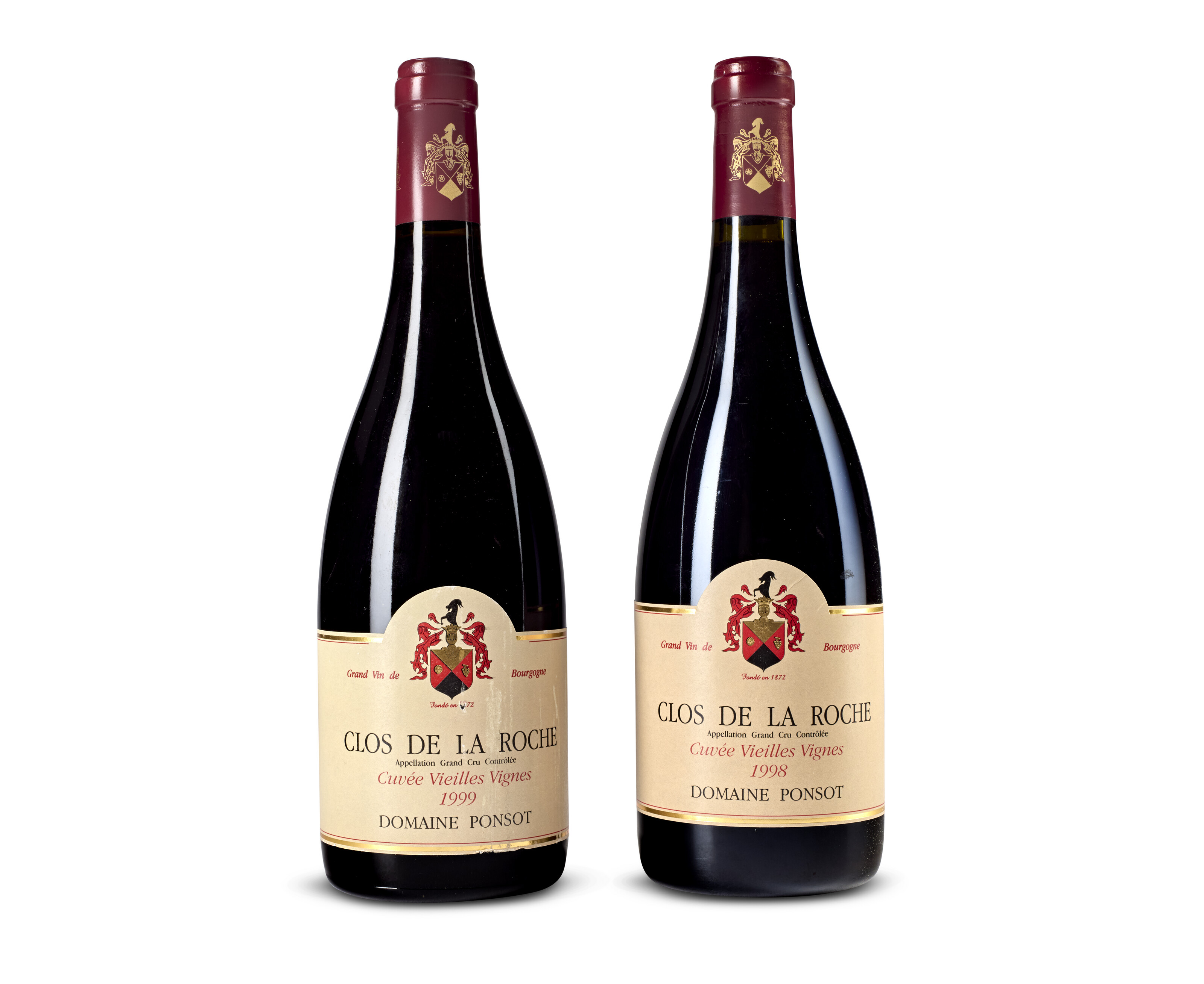 Mixed Ponsot Clos de la Roche 1998-1999, Domaine Ponsot, Clos de la ...