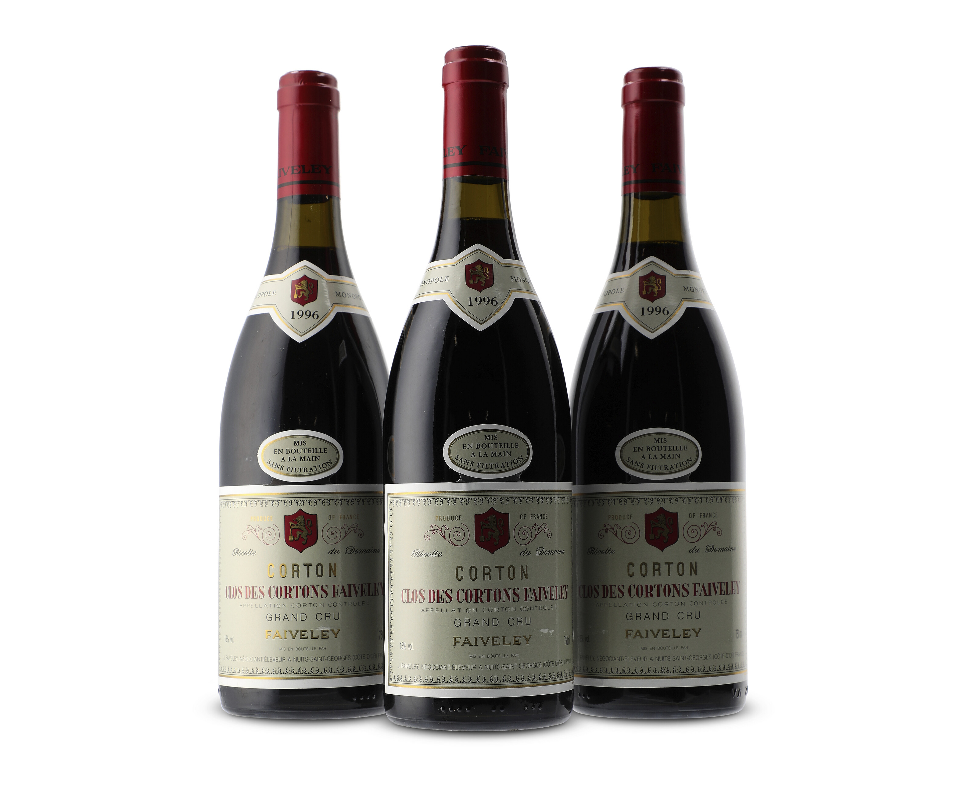 Domaine Faiveley, Corton, Clos des Cortons 1996, Côte de Beaune, Grand ...