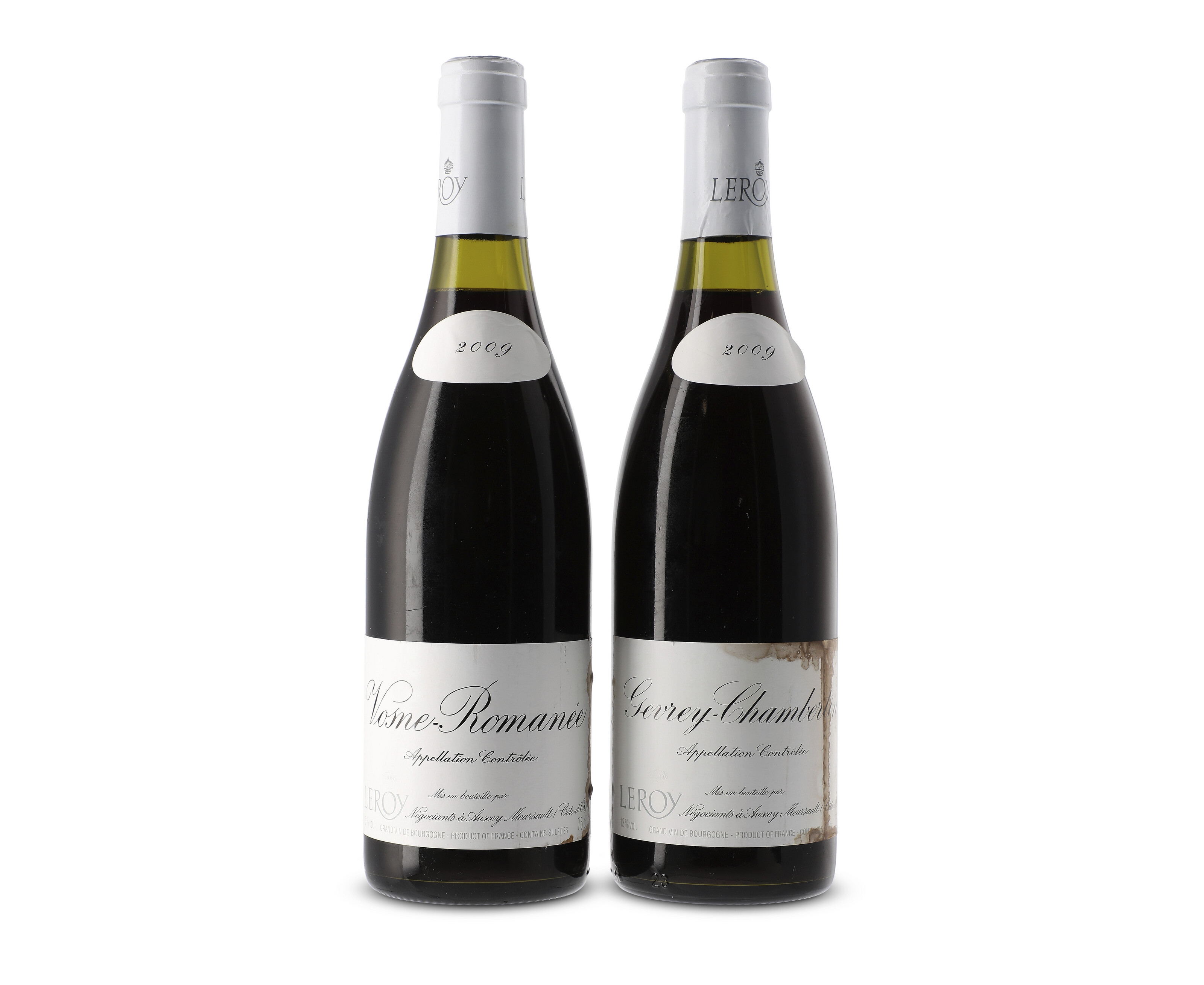 Mixed Lot | Maison Leroy | 2009, Maison Leroy, Gevrey-Chambertin 2009 ...