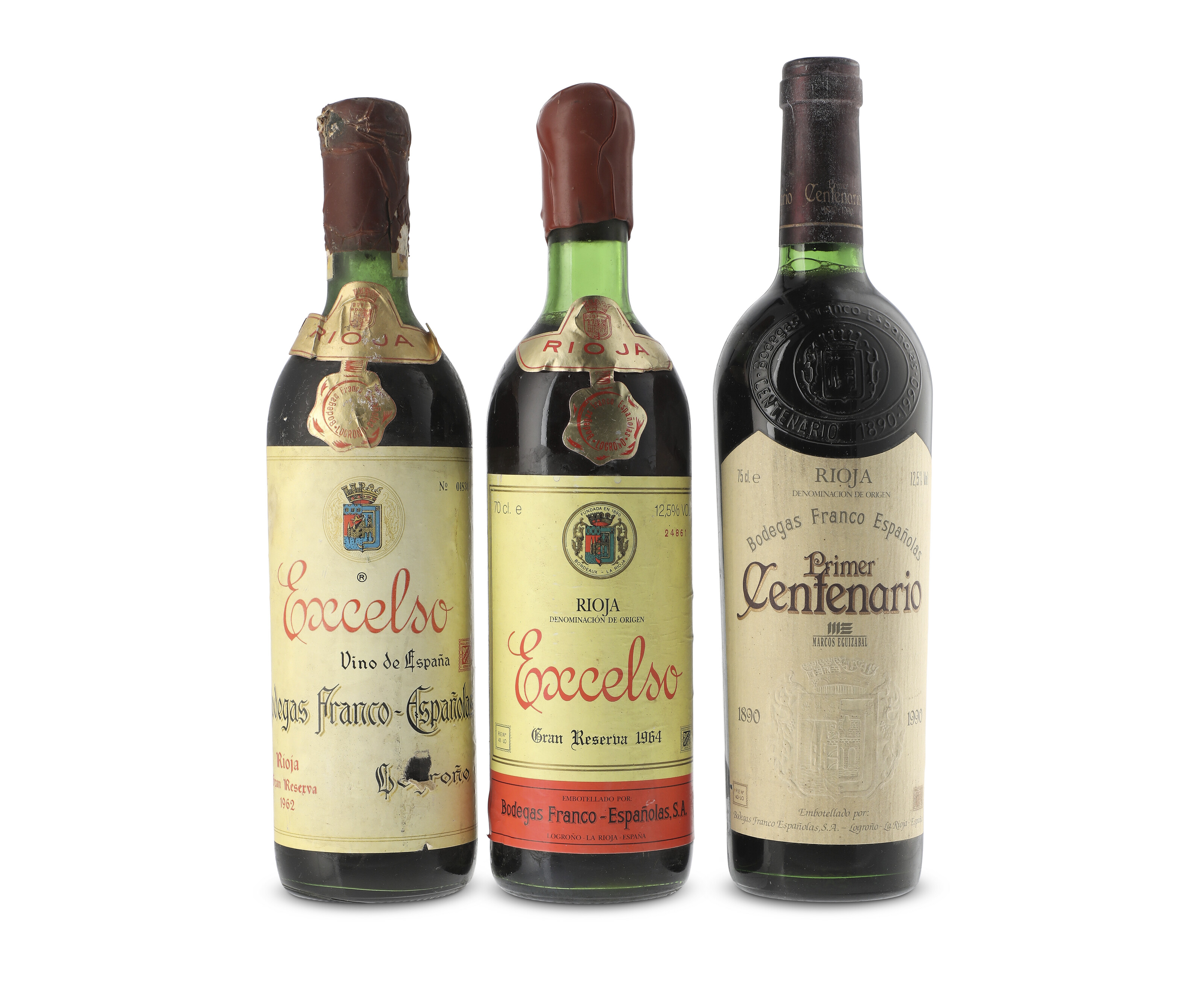 Mixed Lot | Bodegas Franco-Espanolas | 1962 - 1990, Bodegas Franco ...