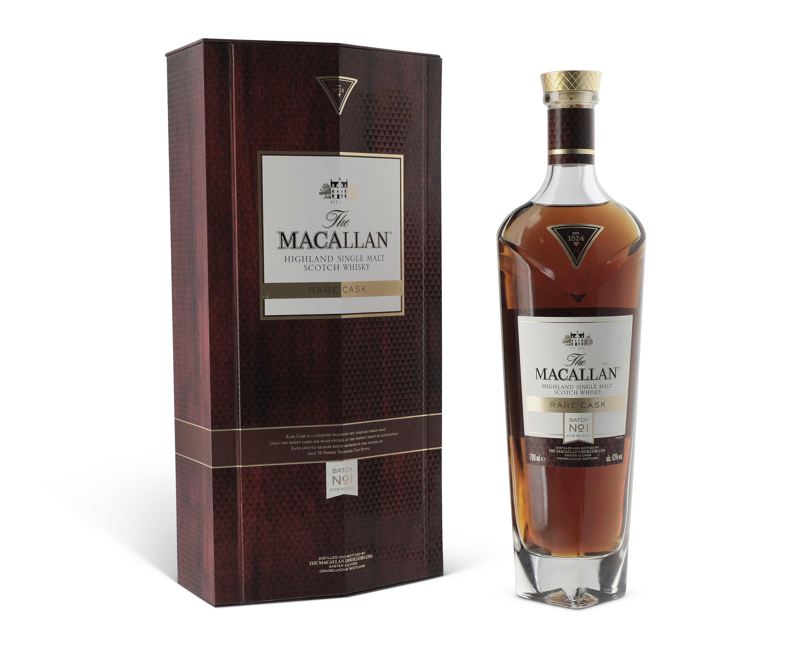 The Macallan, Rare Cask Red No.1, Speyside Sherry Cask. In presentation ...