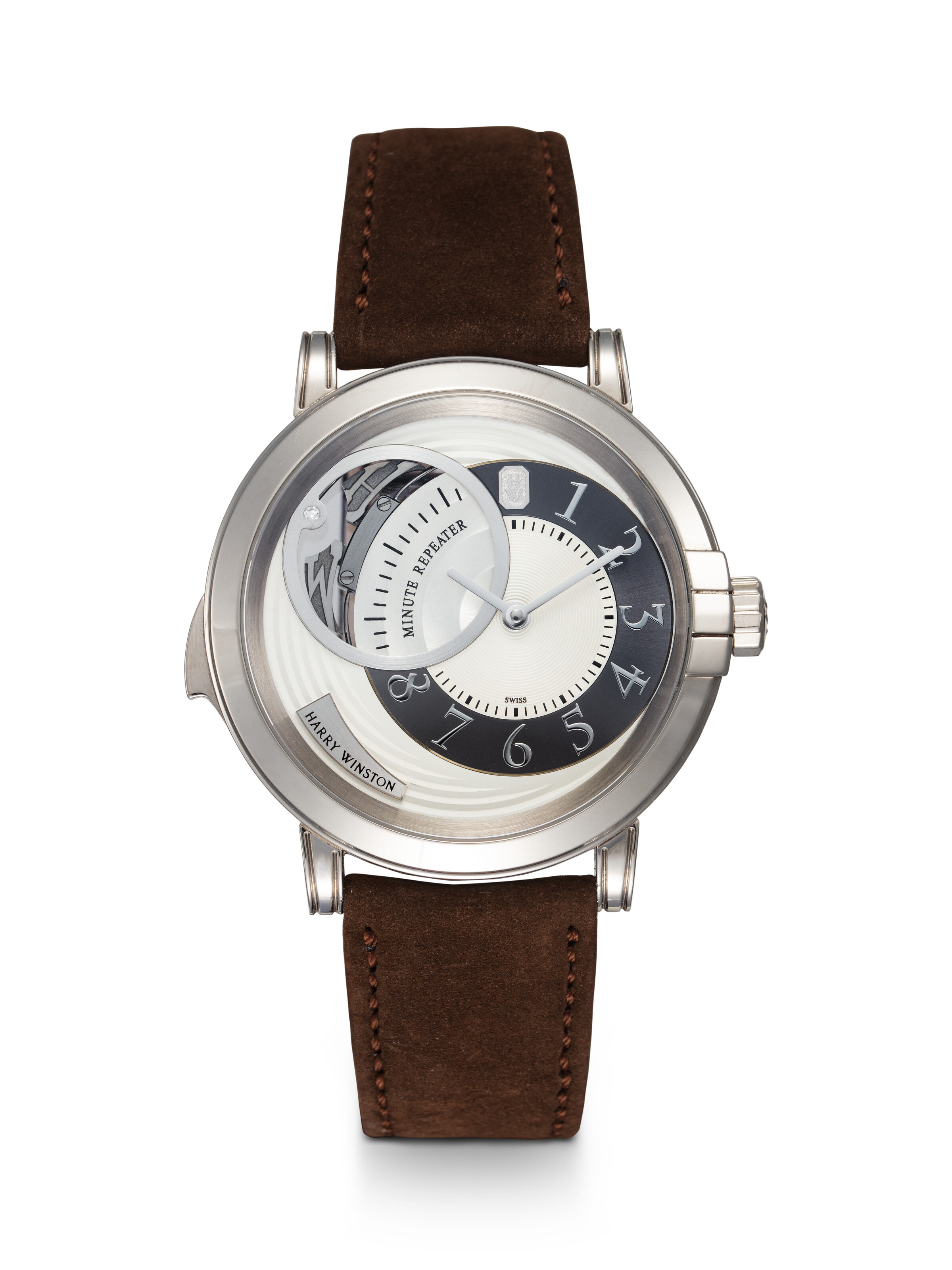 HARRY WINSTON, MIDNIGHT REF. 450-MMMR42W, A RARE WHITE GOLD LIMITED ...