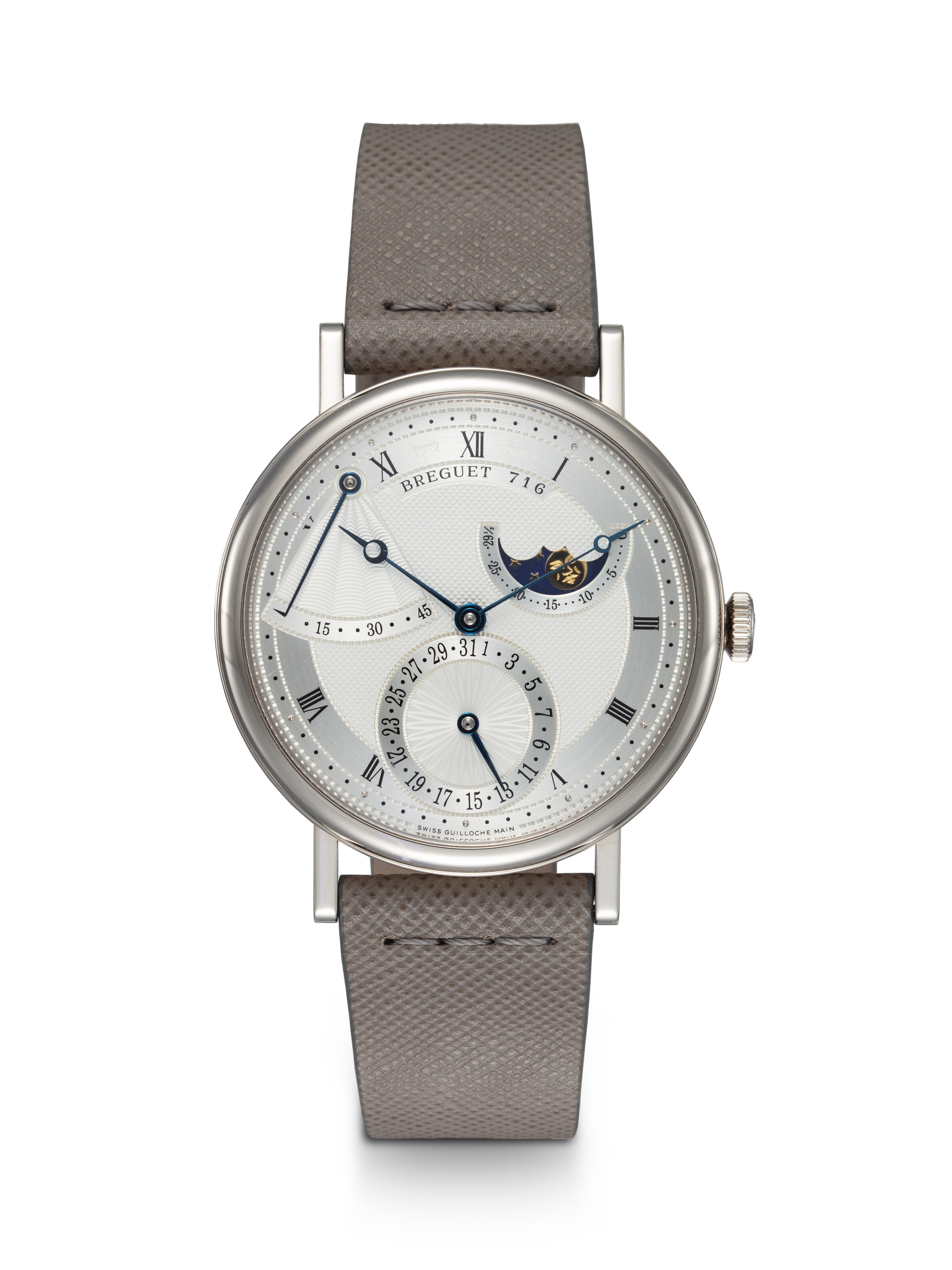 BREGUET CLASSIQUE, REF. 7137BB/11/9V6, AN ATTRACTIVE WHITE GOLD ...