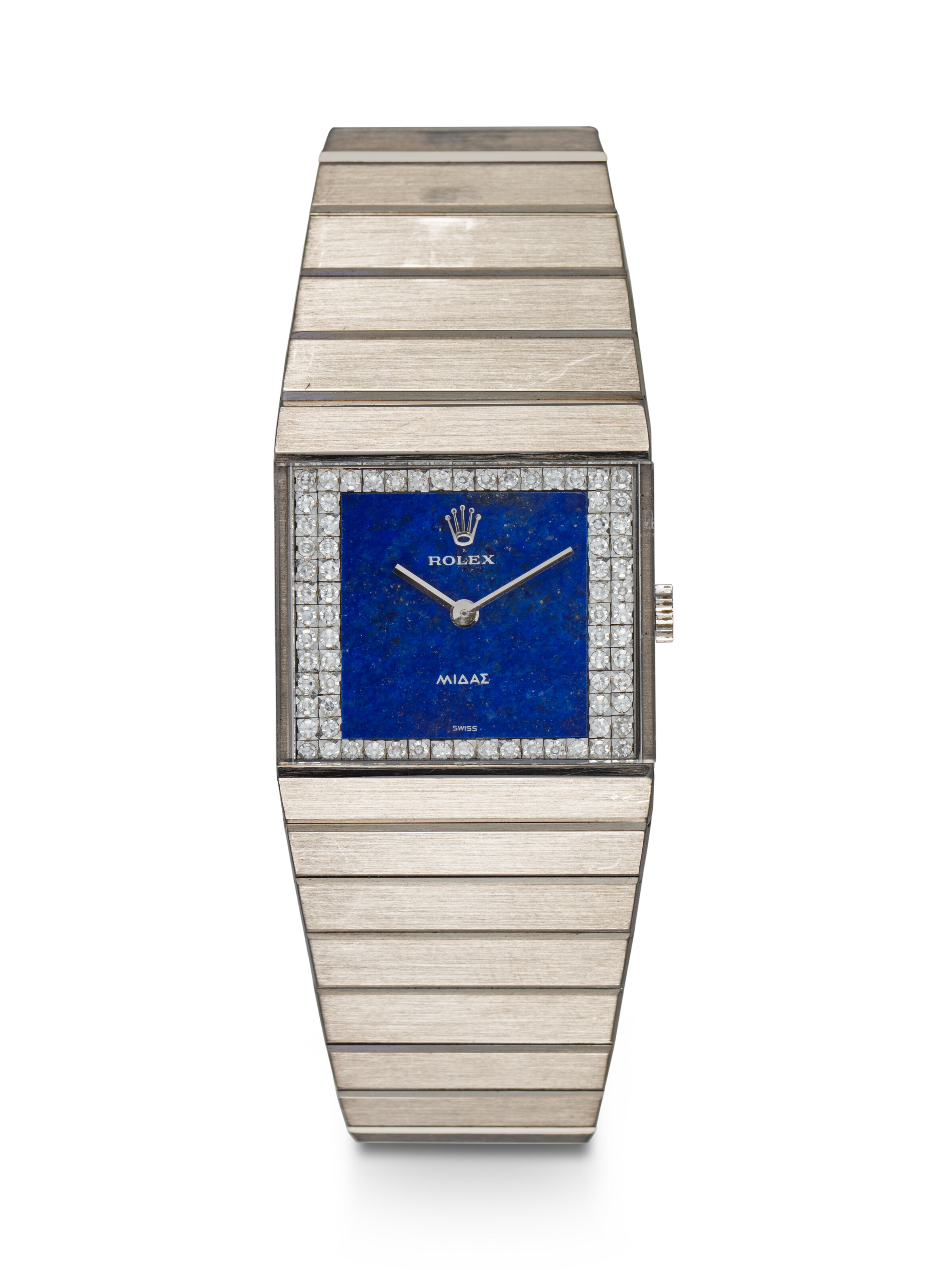 ROLEX, QUEEN MIDAS REF. 4314, AN ATTRACTIVE WHITE GOLD WRISTWATCH WITH ...