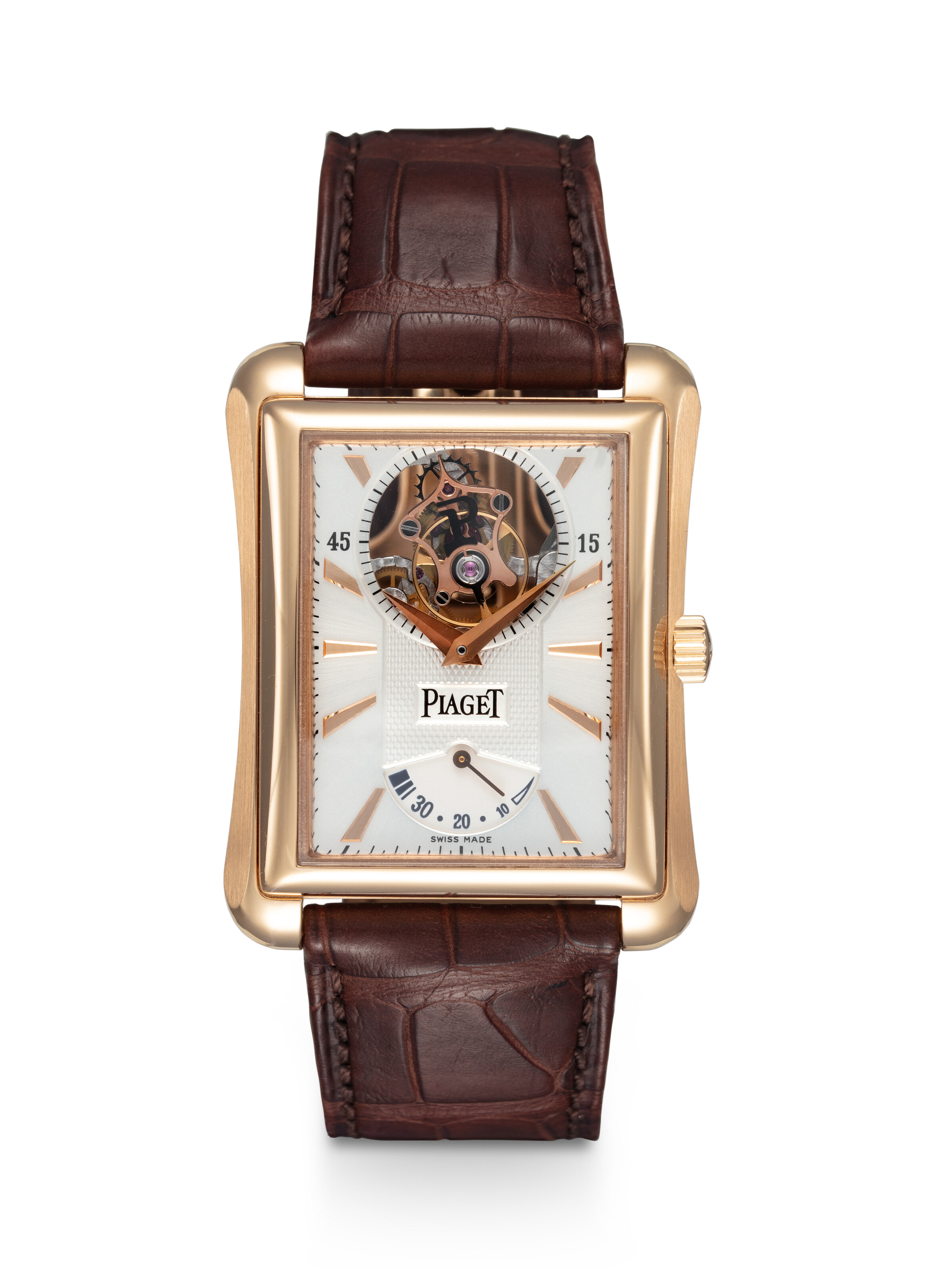 PIAGET, BLACK TIE EMPERADOR REF. G0A28073, A RARE NUMBERED EDITION GOLD ...