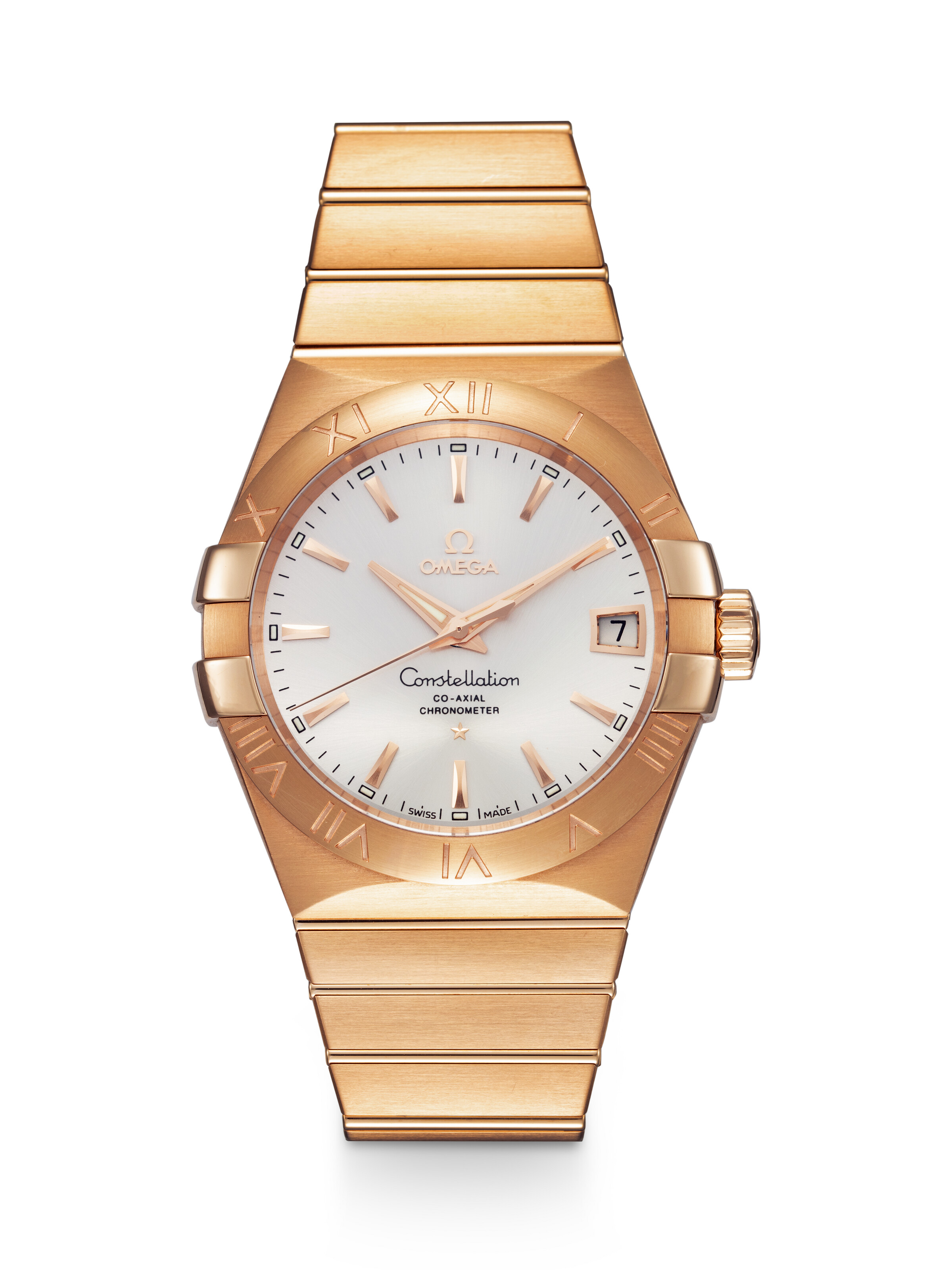 OMEGA, CONSTELLATION REF. 123.50.38.21.02.001, A LIKE-NEW AND ...
