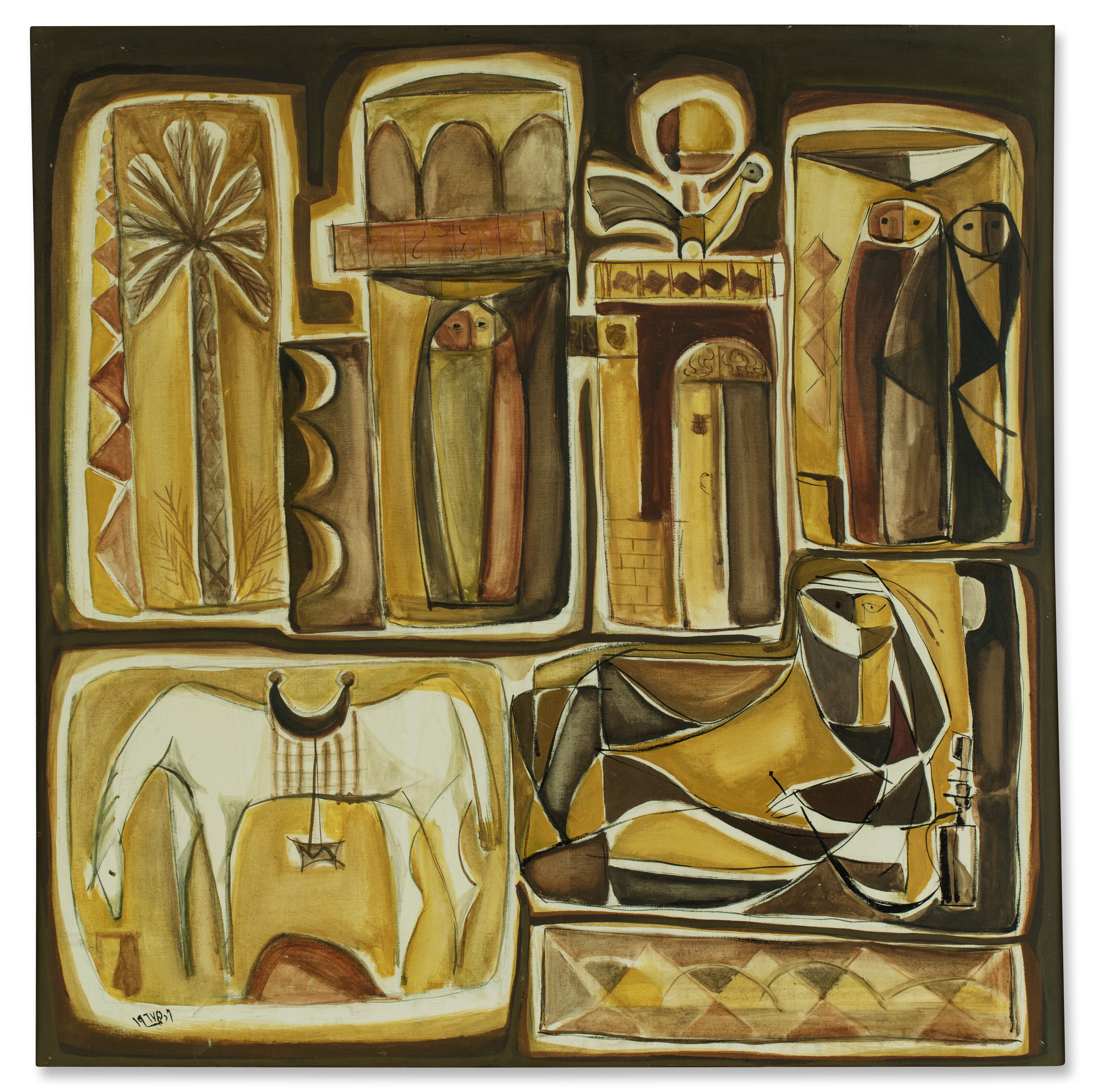 ADHAM IBRAHIM (B. 1934, BALKH), The Villa | Christie’s