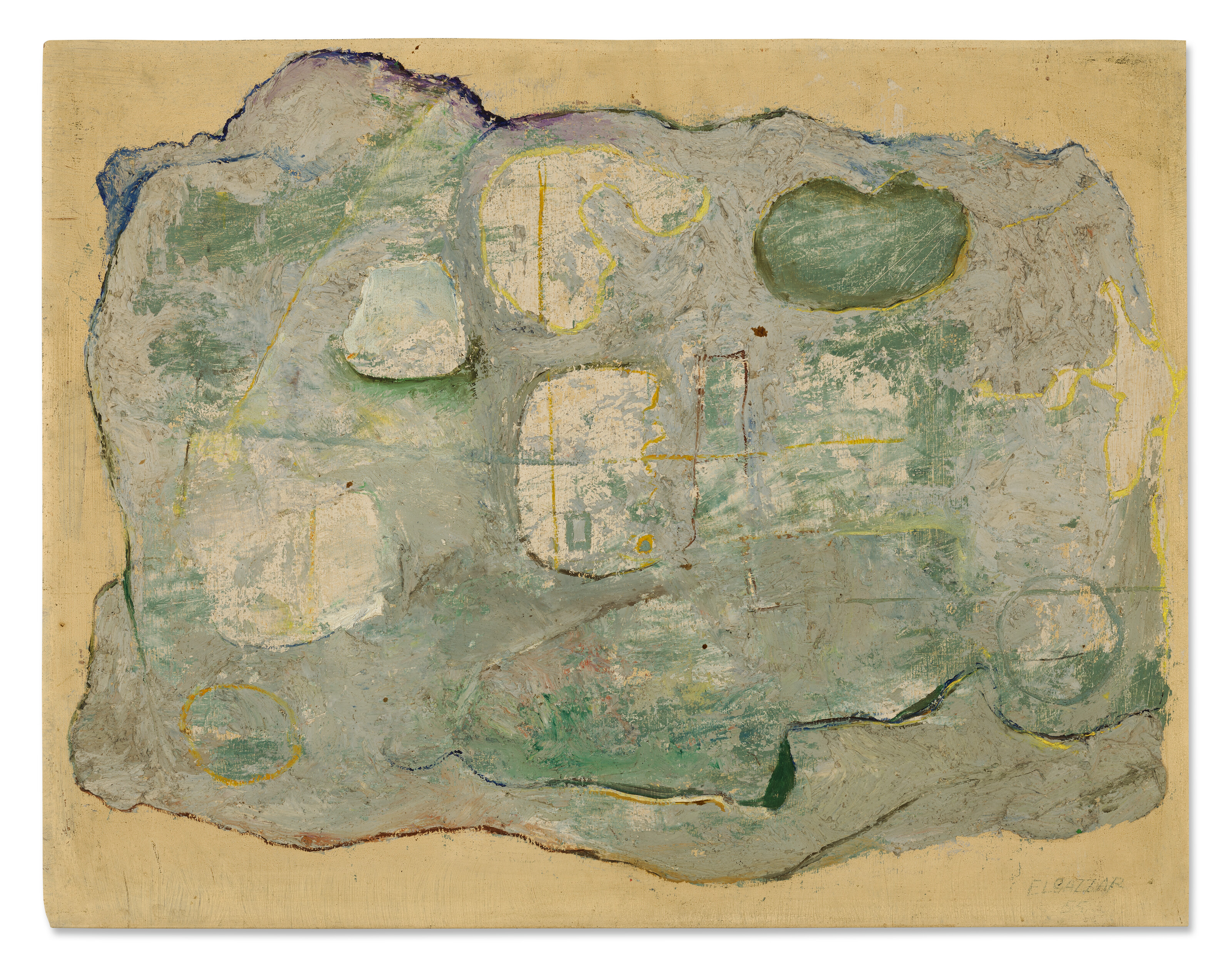ABDEL HADI EL-GAZZAR (1925, ALEXANDRIA - 1966, CAIRO), Abstraction ...