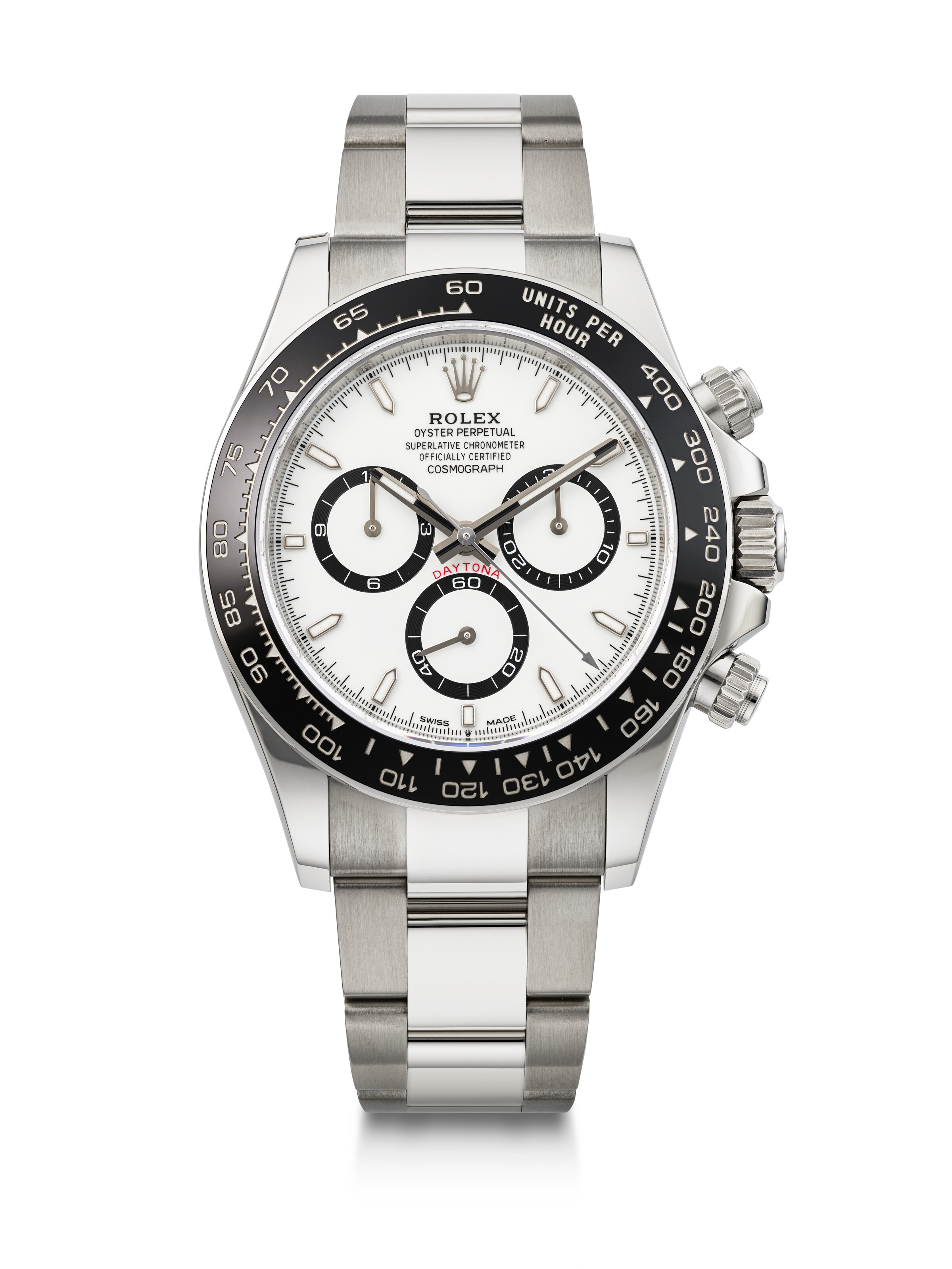 ROLEX, STAINLESS STEEL 'DAYTONA', REF. 126500LN, | Christie’s