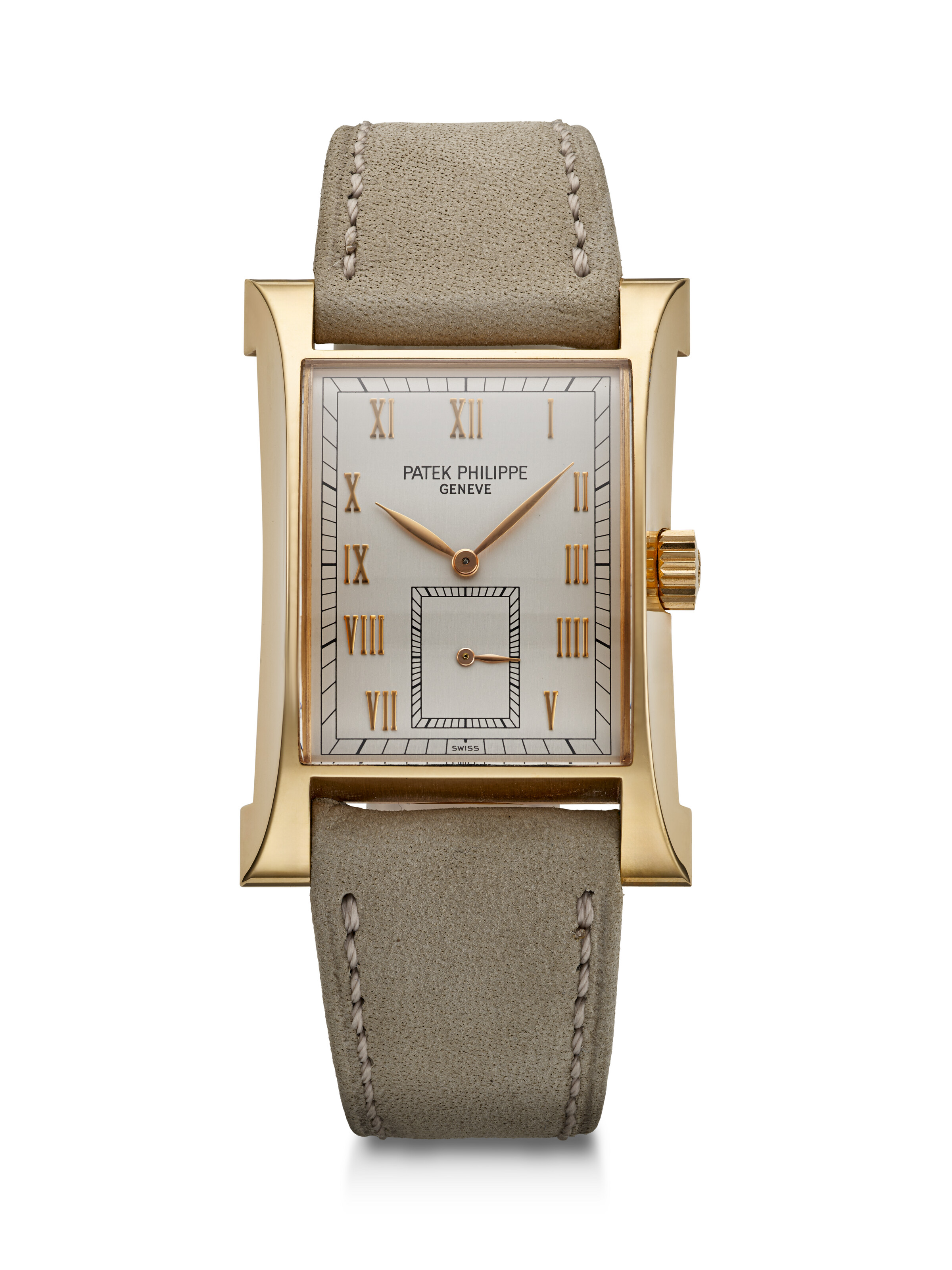 PATEK PHILIPPE, PINK GOLD 'PAGODA', REF. 5500R, CASE NO. 4’014’543 ...