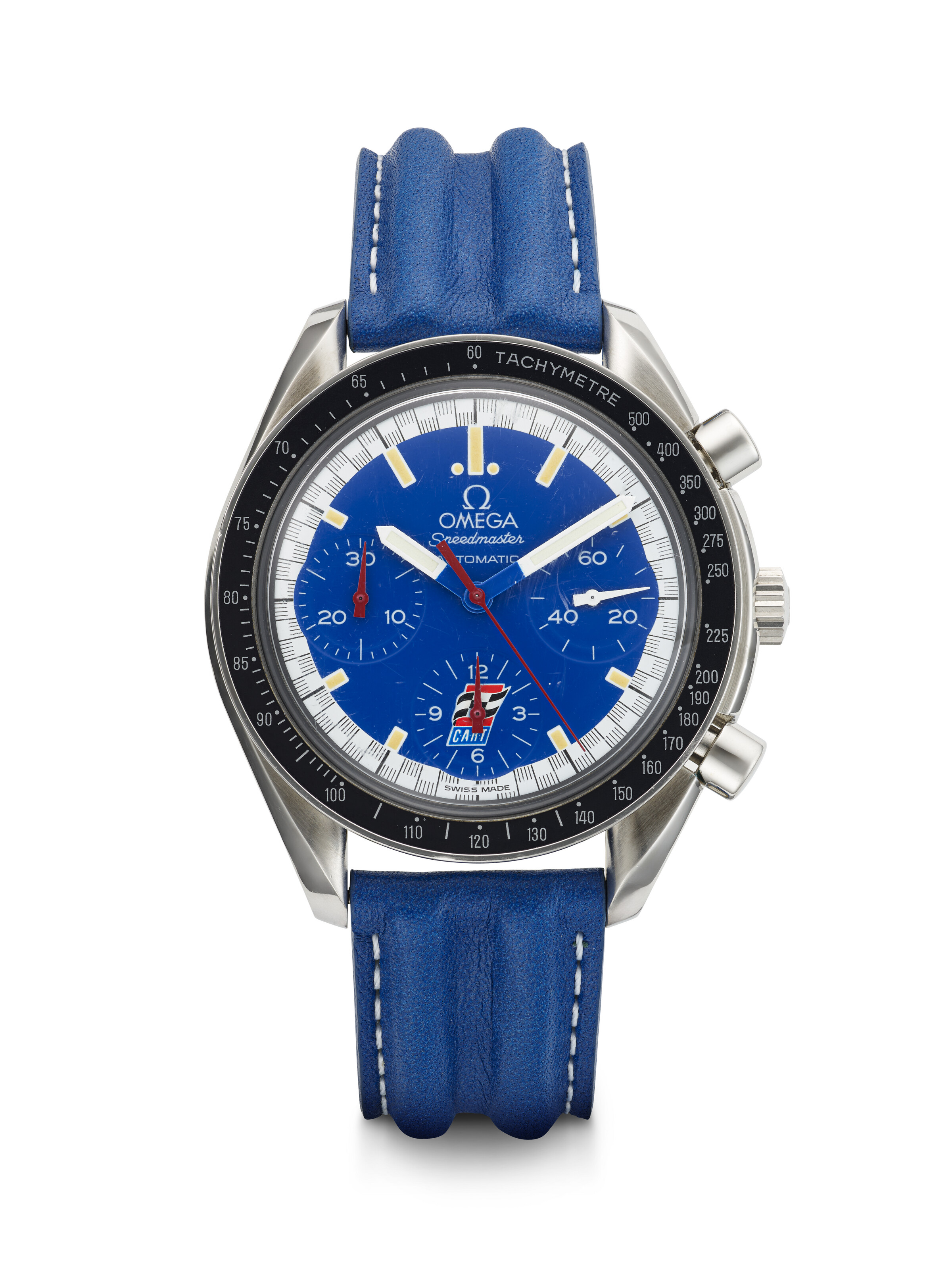 OMEGA, STAINLESS STEEL 'SPEEDMASTER EX CART', REF. 3810.80.08, CASE NO ...