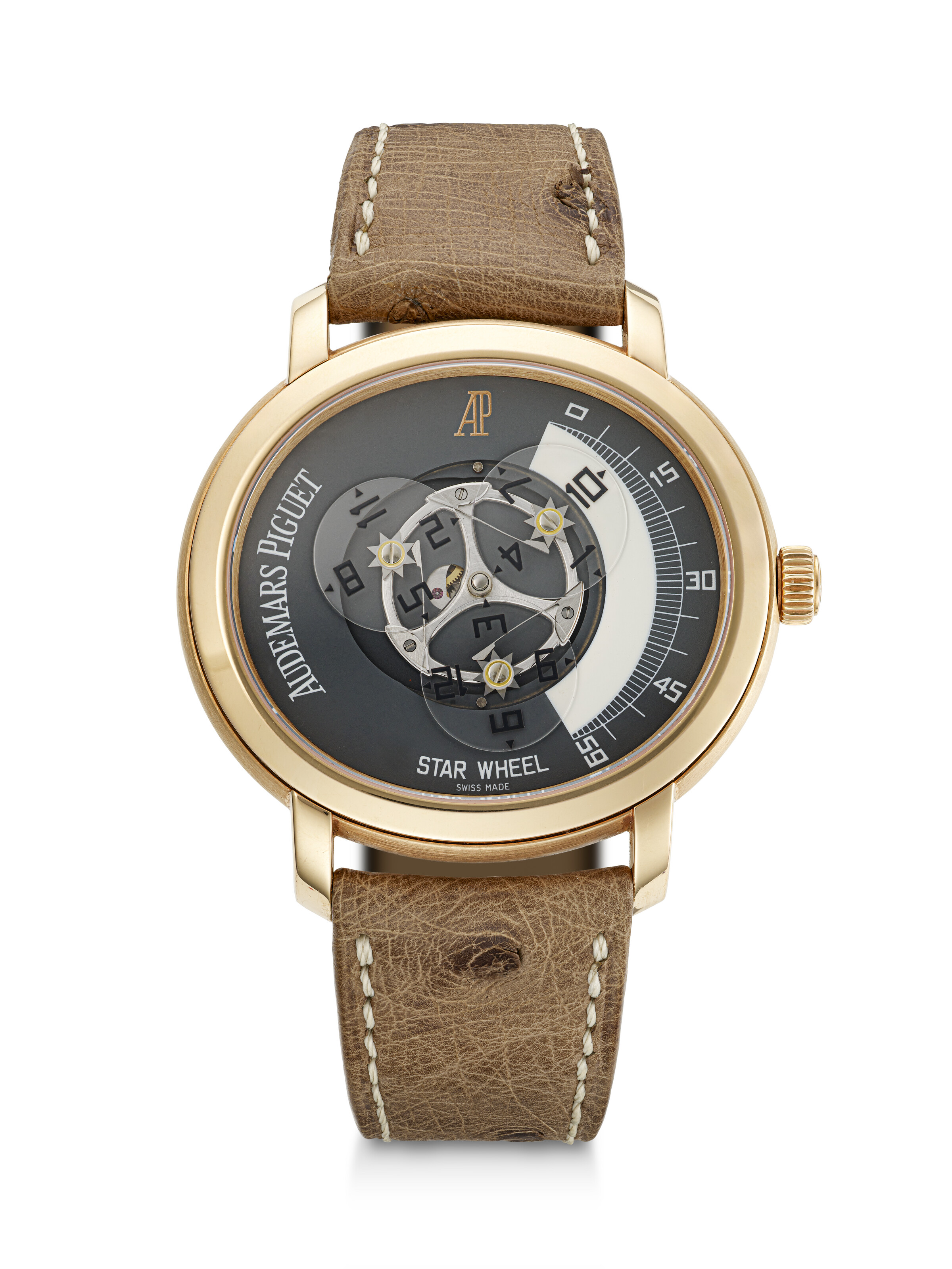 AUDEMARS PIGUET, LIMITED SERIES PINK GOLD 'MILLENARY STAR WHEEL', REF ...