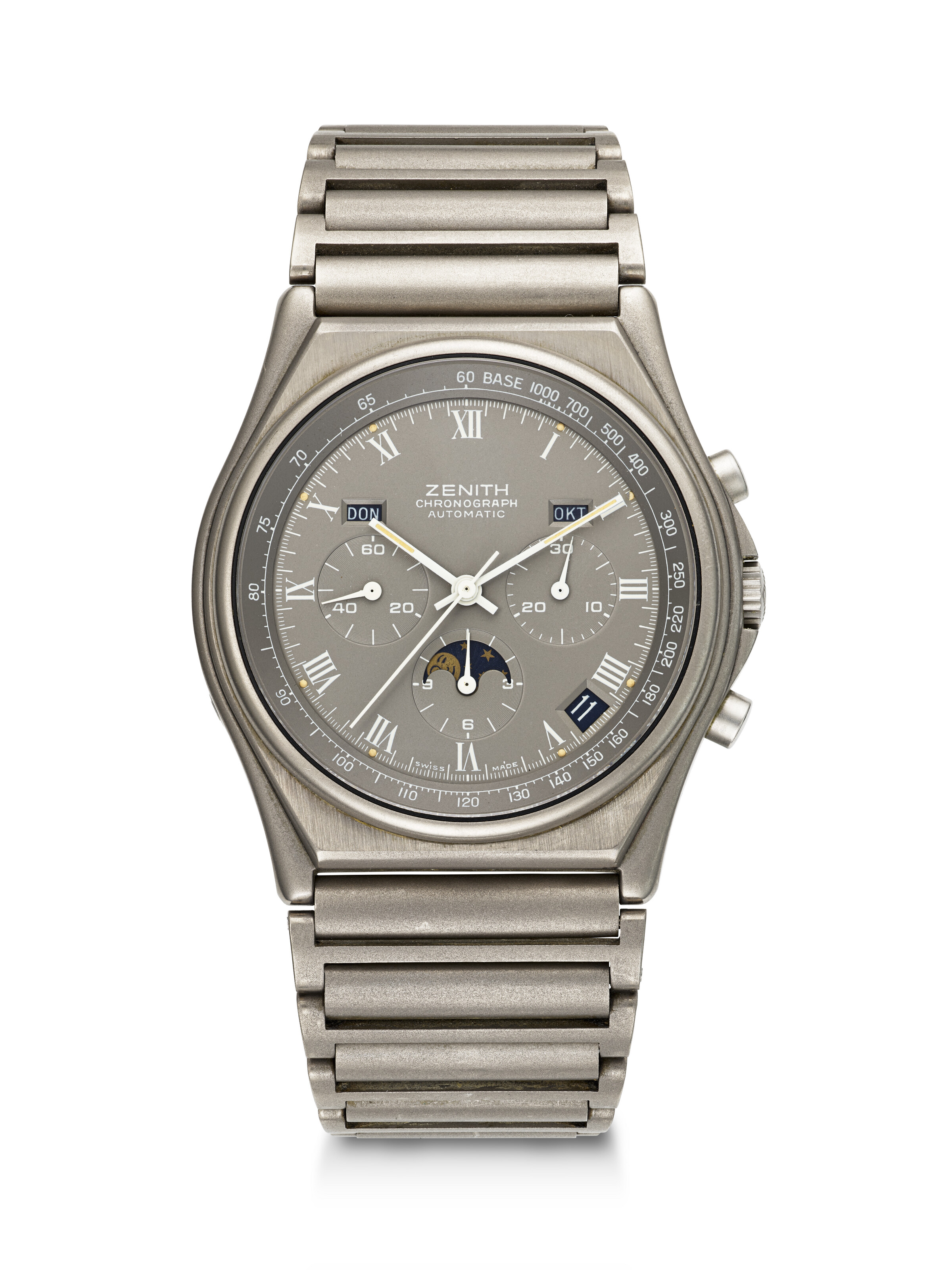 ZENITH, TITANIUM 'PORT ROYAL', REF. 95.0100.418, | Christie’s