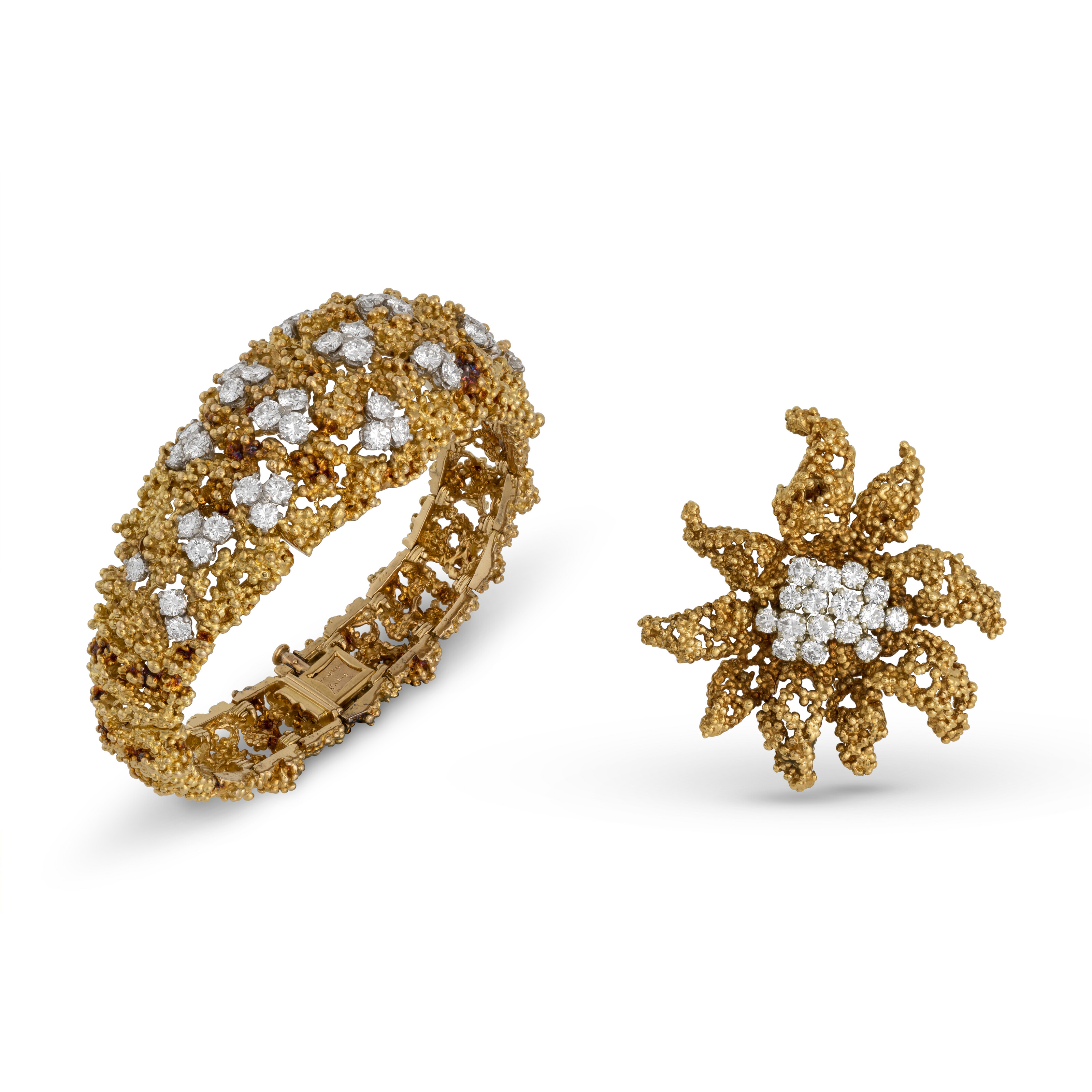 BOUCHERON GROUP OF DIAMOND AND GOLD JEWELLERY, | Christie’s