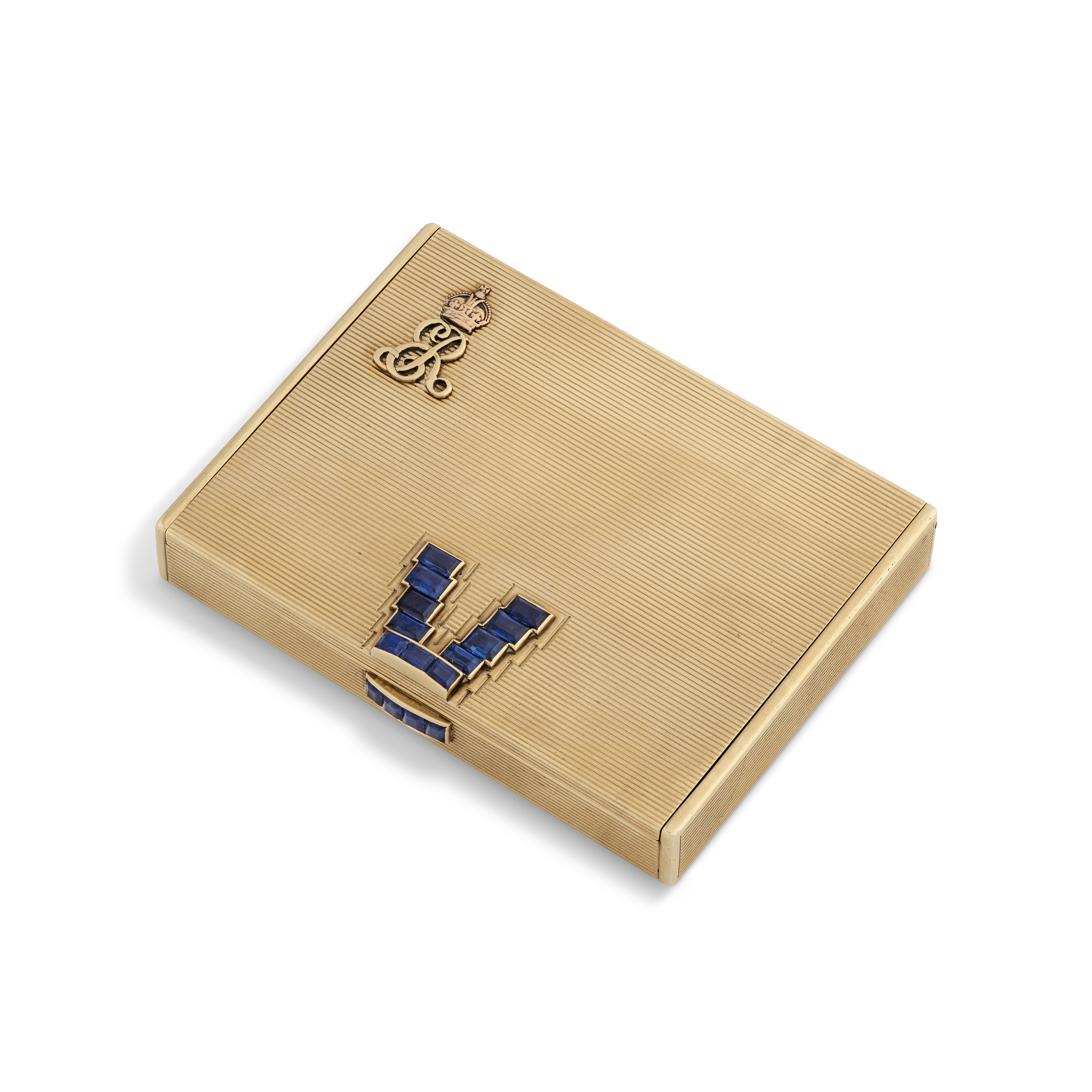 CARTIER RETRO SAPPHIRE POWDER COMPACT, | Christie’s