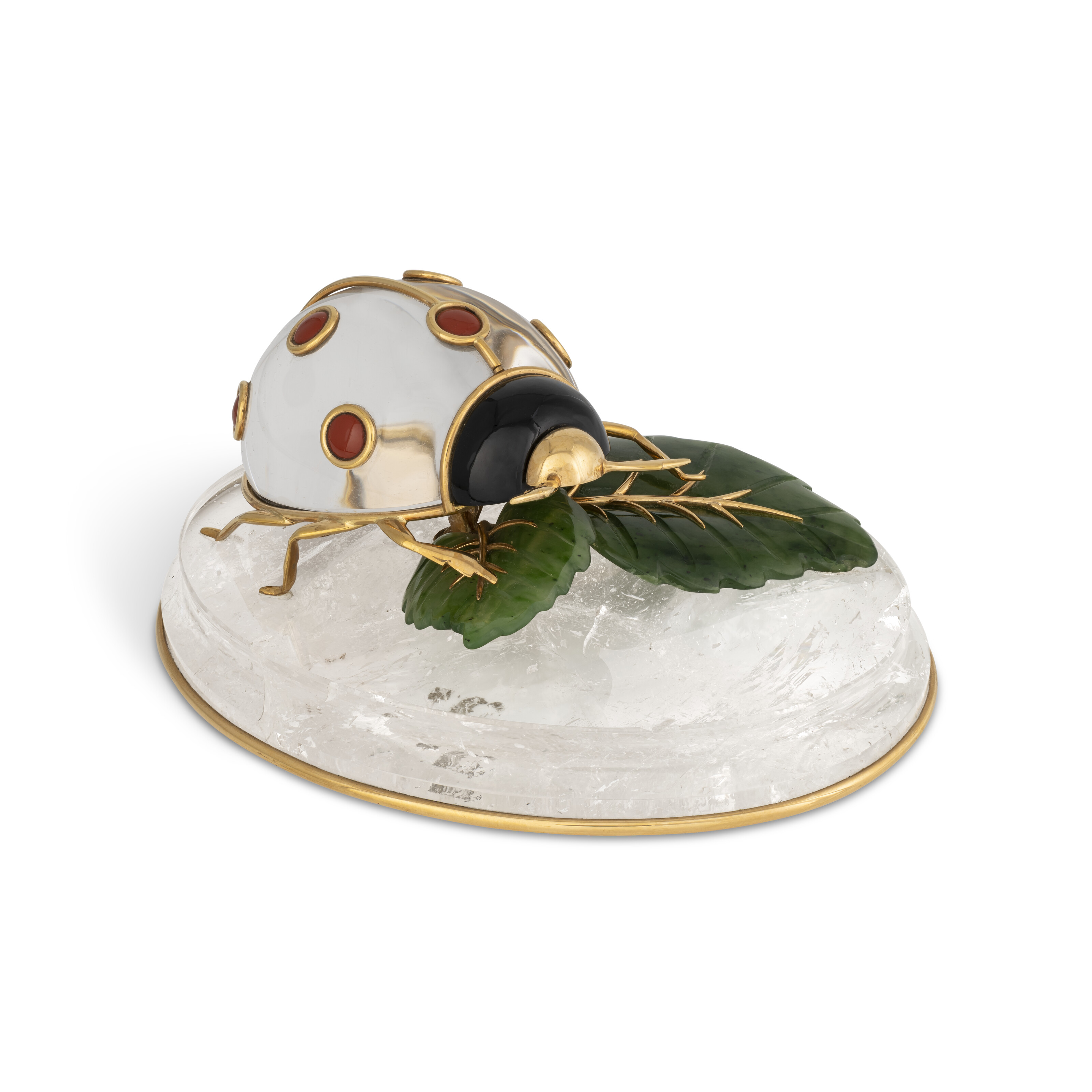 BOUCHERON MULTI-GEM LADYBUG PAPERWEIGHT, | Christie’s