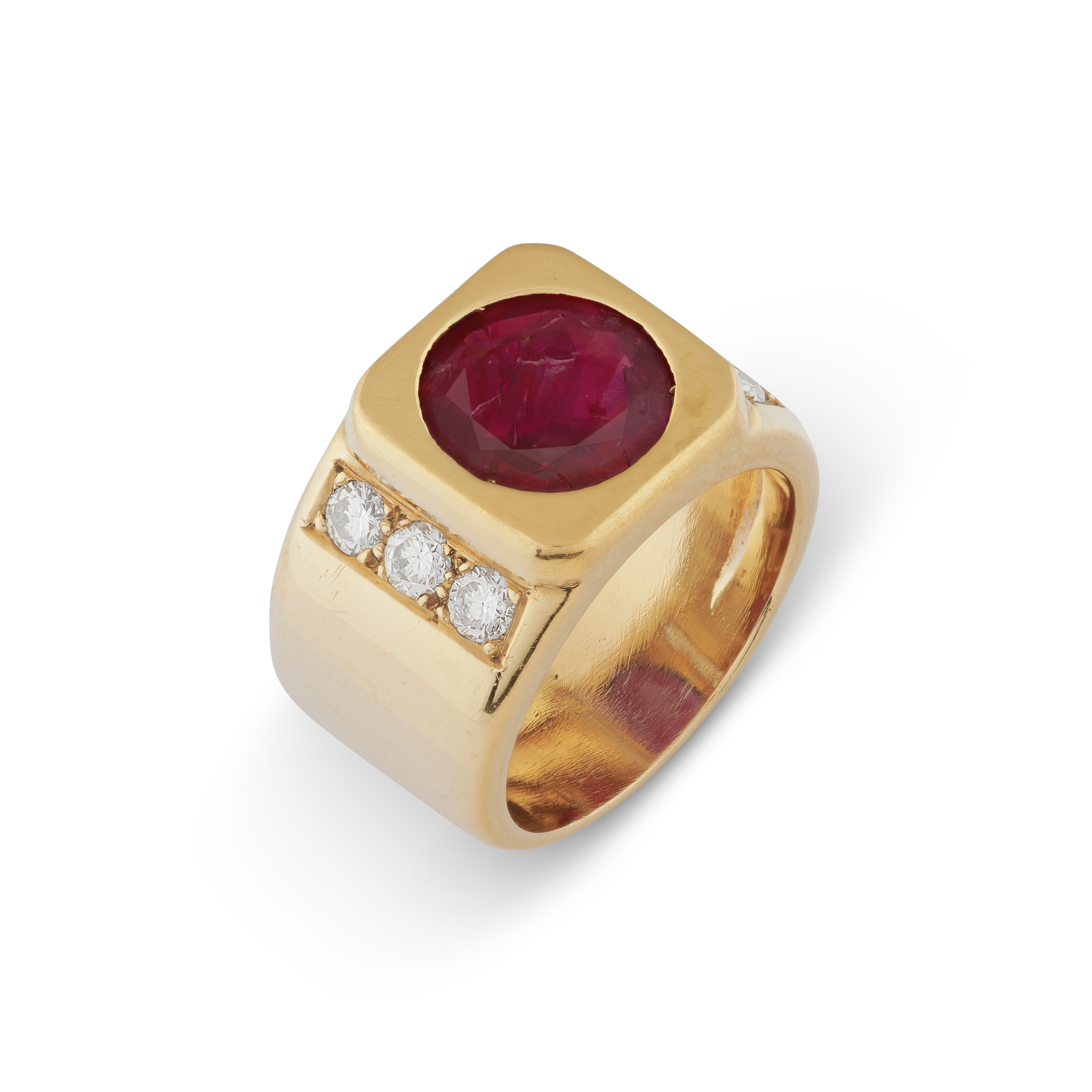 RUBY AND DIAMOND RING, | Christie’s