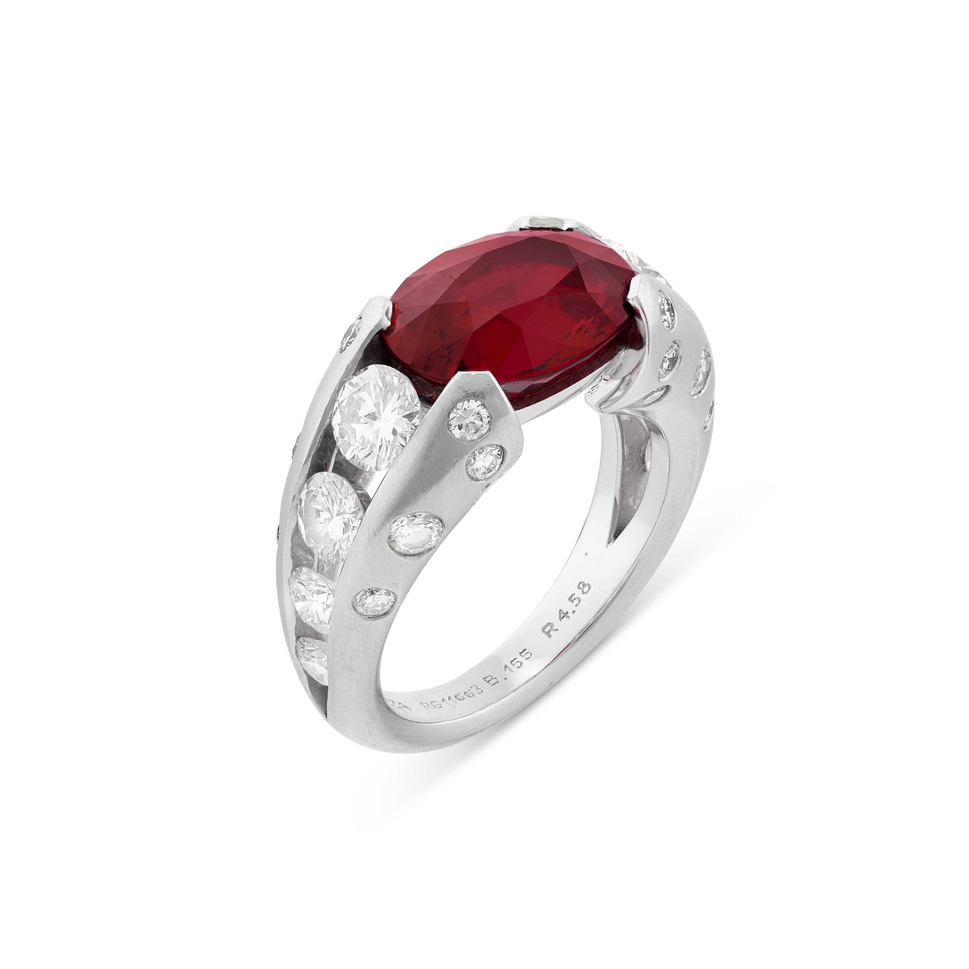 REZA RUBY AND DIAMOND RING, | Christie’s