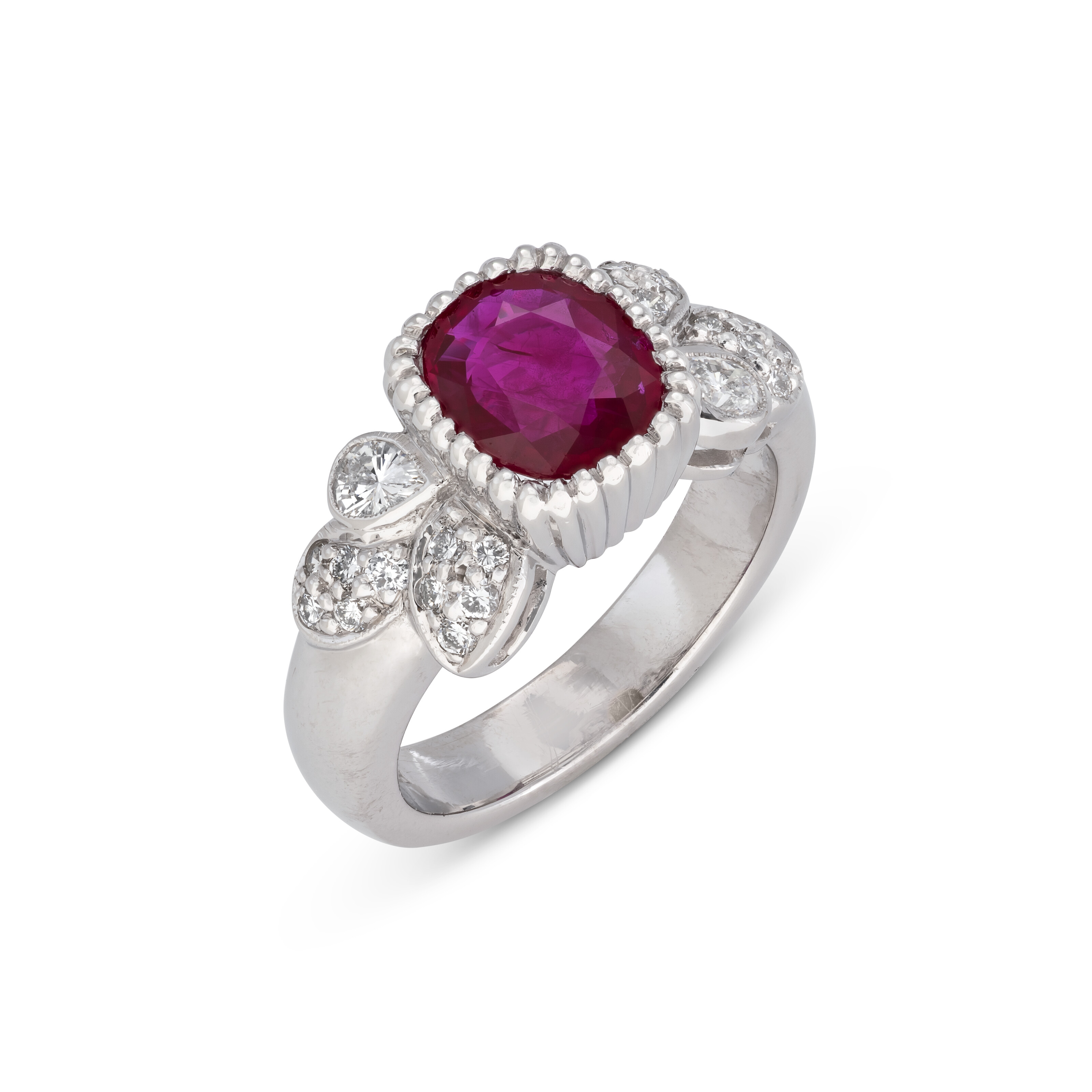 RUBY AND DIAMOND RING, | Christie’s