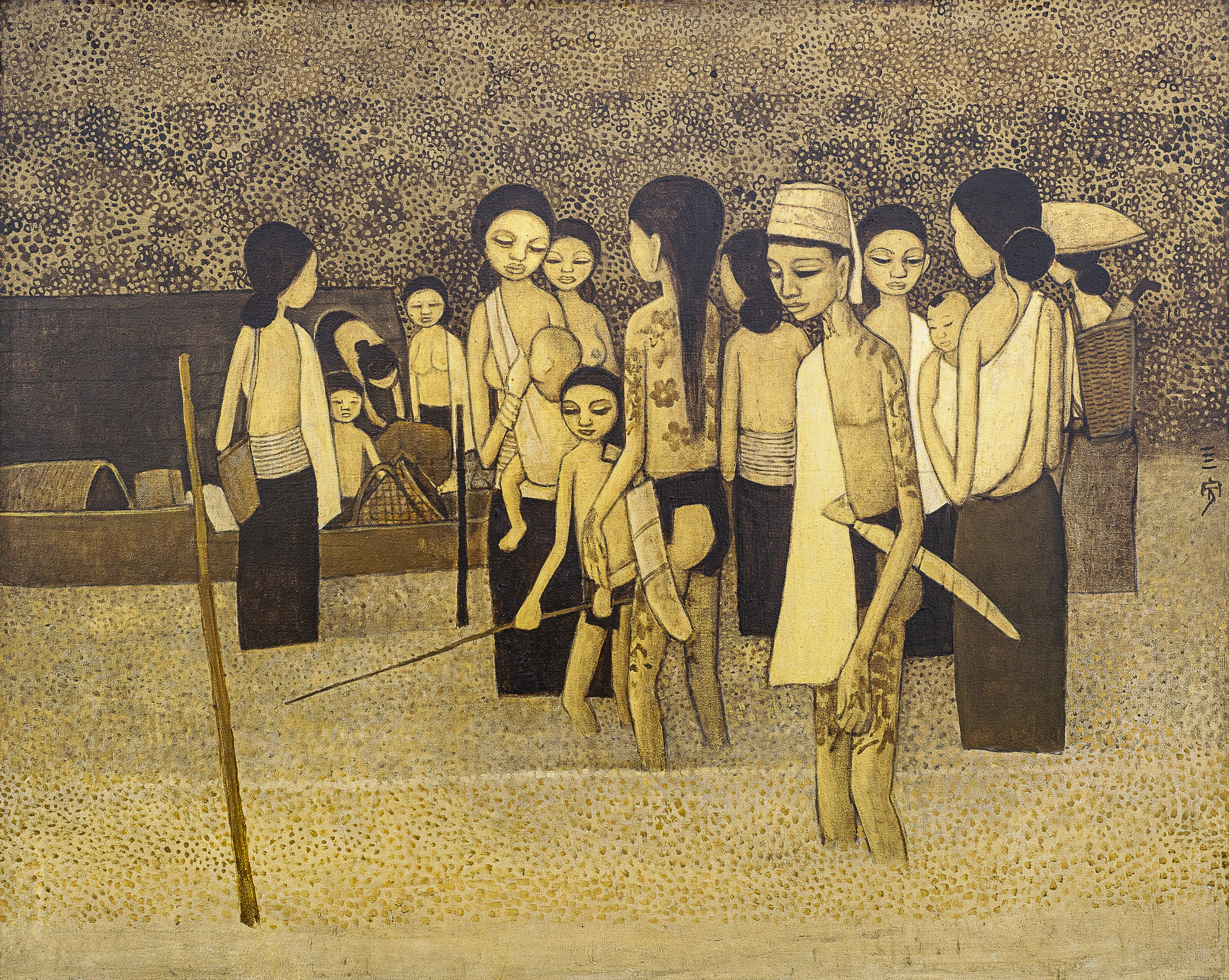 CHEN WEN HSI (1906–1991), An Indian Temple | Christie's