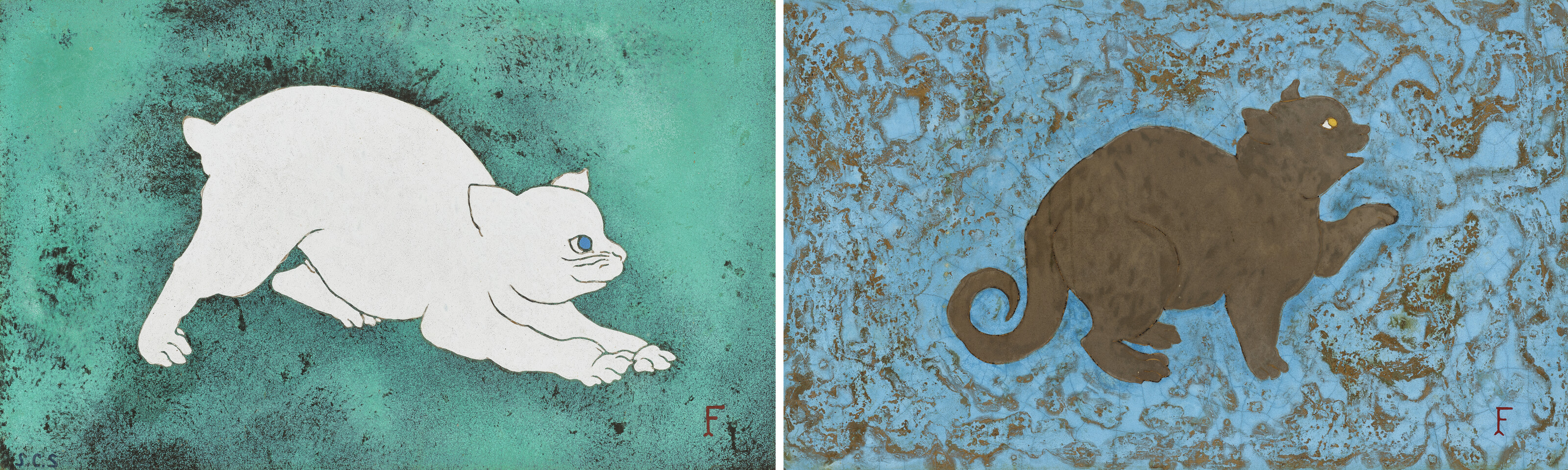 LEONARD TSUGUHARU FOUJITA & SPERANZA CALO-SEAILLES (1886-1968) & (1885 ...