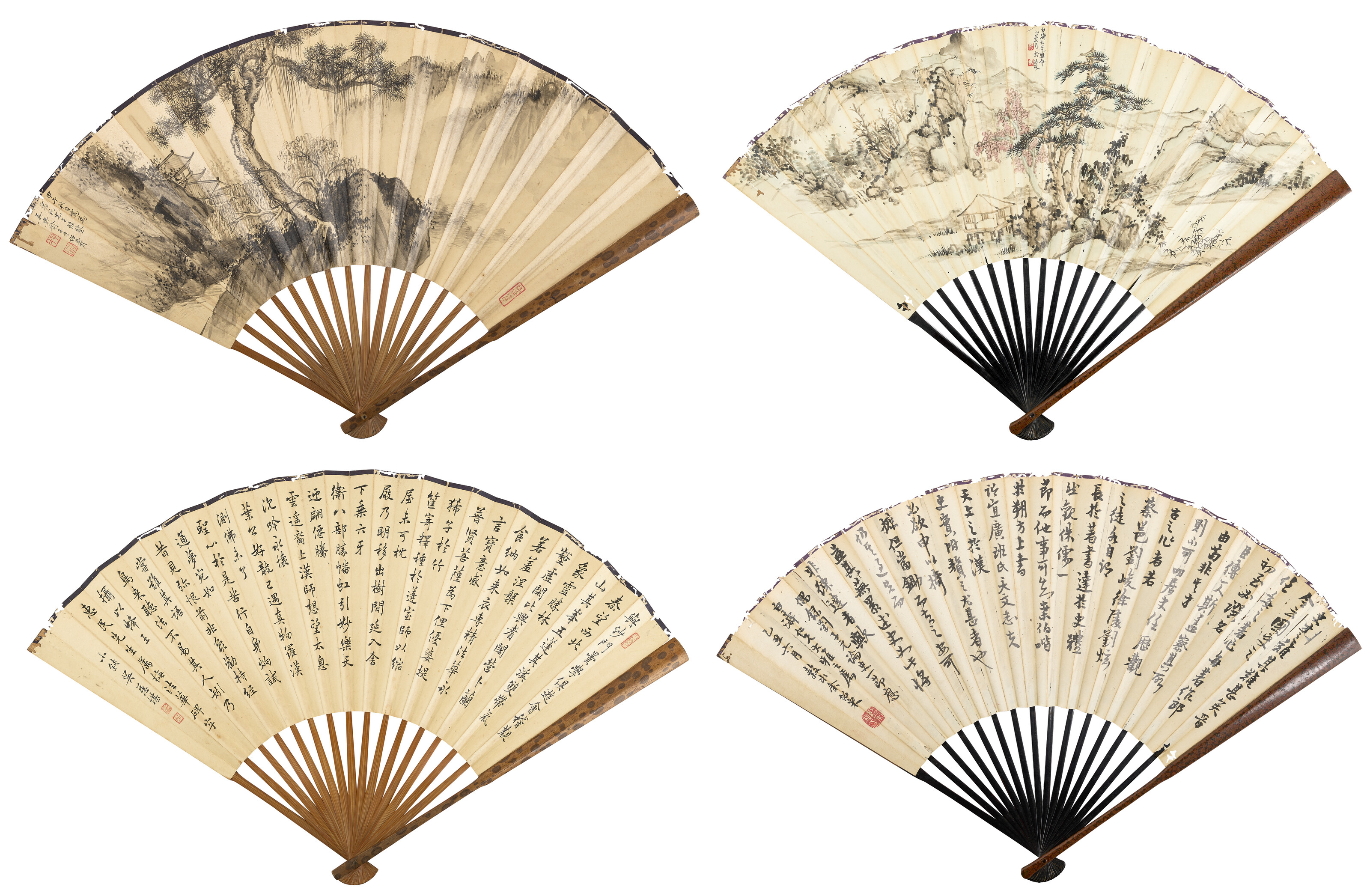 YU SHAOSONG (1882-1949) / YU ZICAI (1915-1992) / WU CIKAN (1890-1966 ...