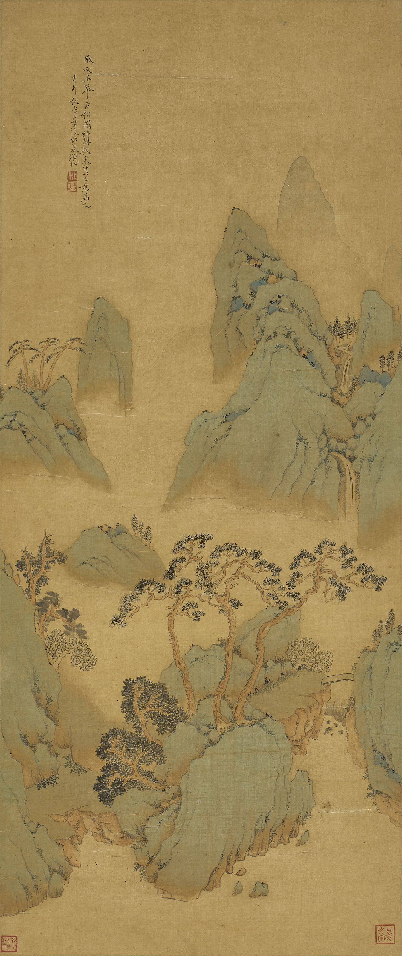 QIAN DU (1763-1844), Landscape after Wen Boren | Christie’s