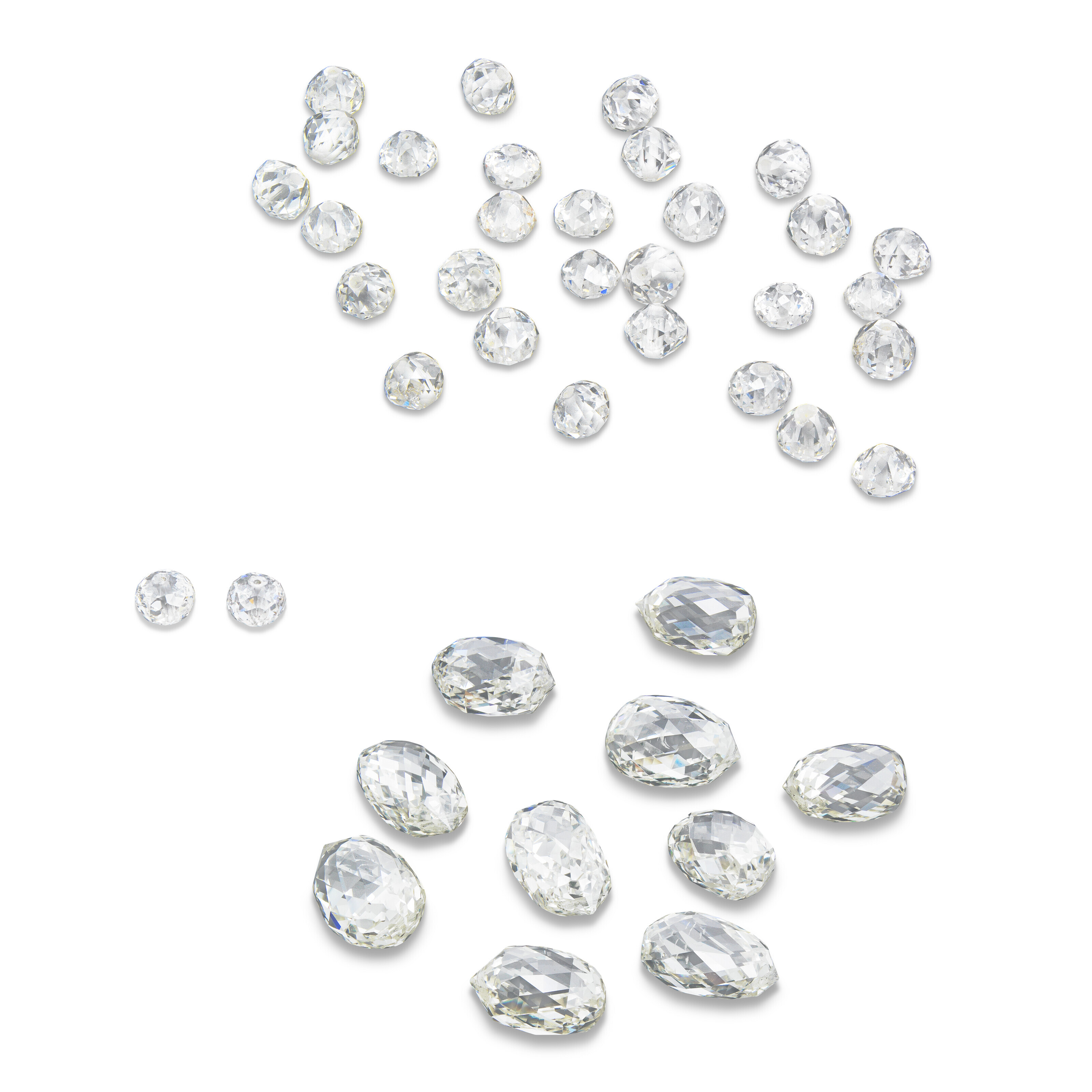 NO RESERVE – DIAMOND BEADS AND BRIOLETTE-CUT DIAMONDS, | Christie’s
