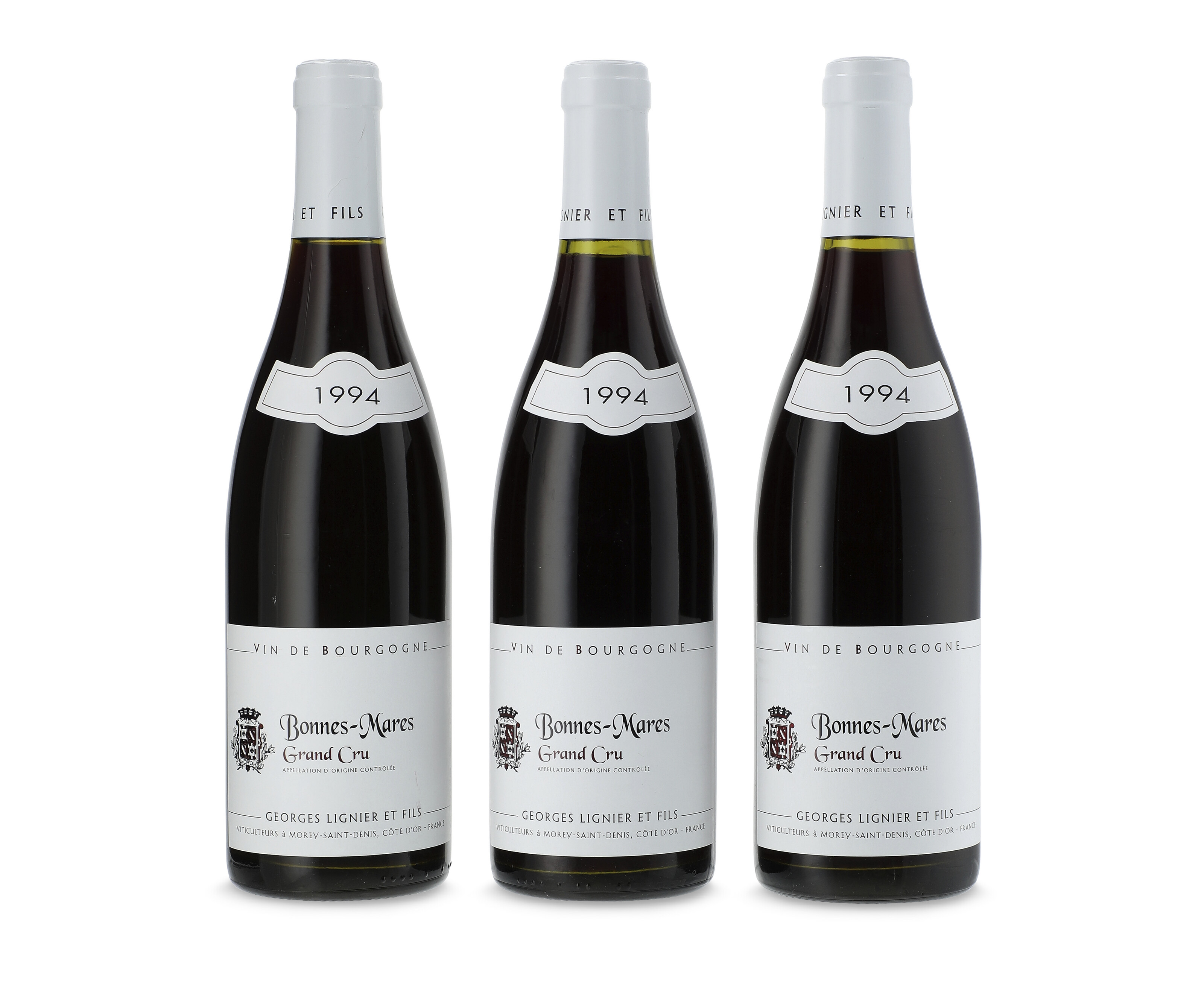 Georges Lignier et Fils, Bonnes Mares 1994, Côte de Nuits, Grand Cru ...